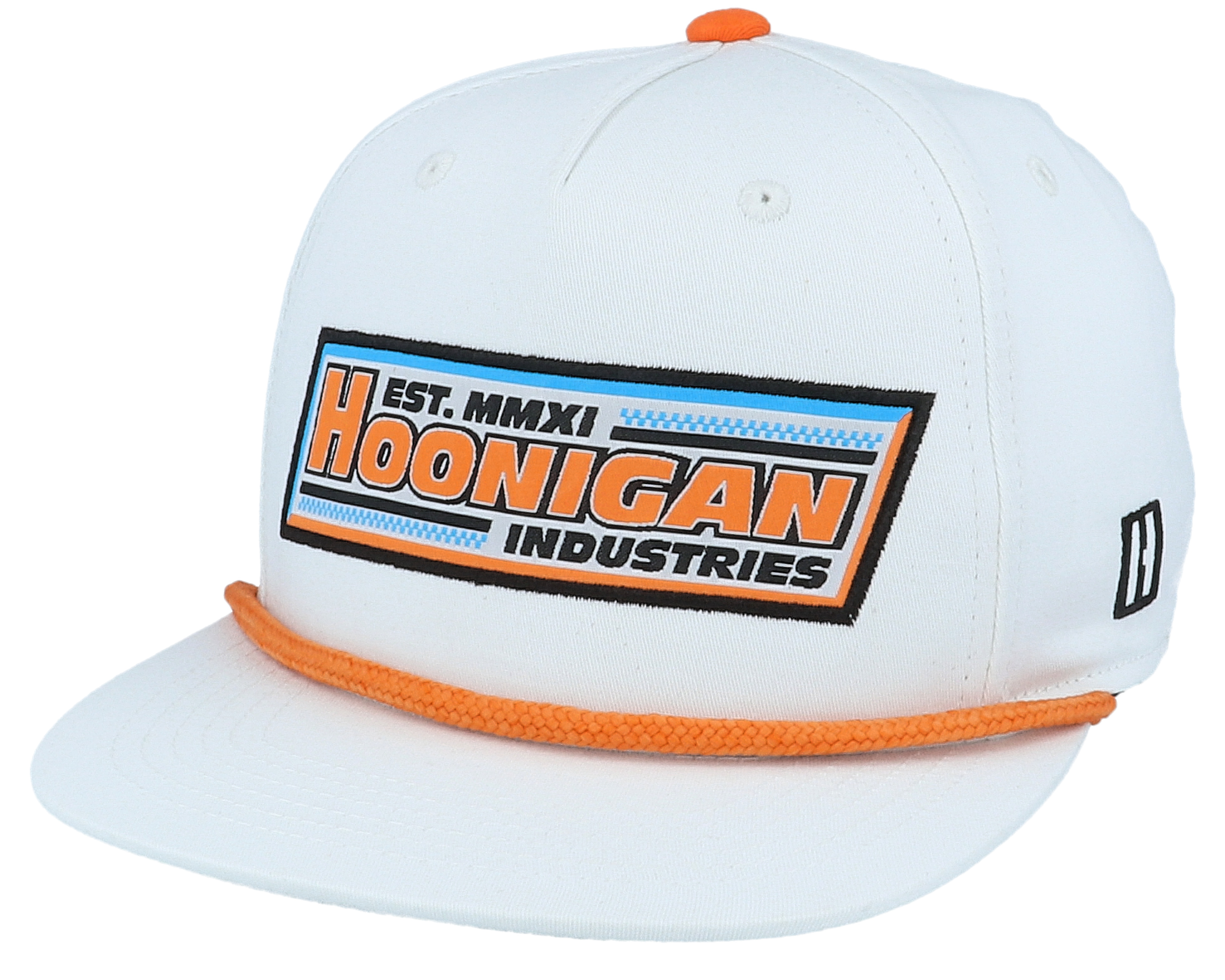 Winners Circle 5 Panel White Snapback | Hatstoreworld.com