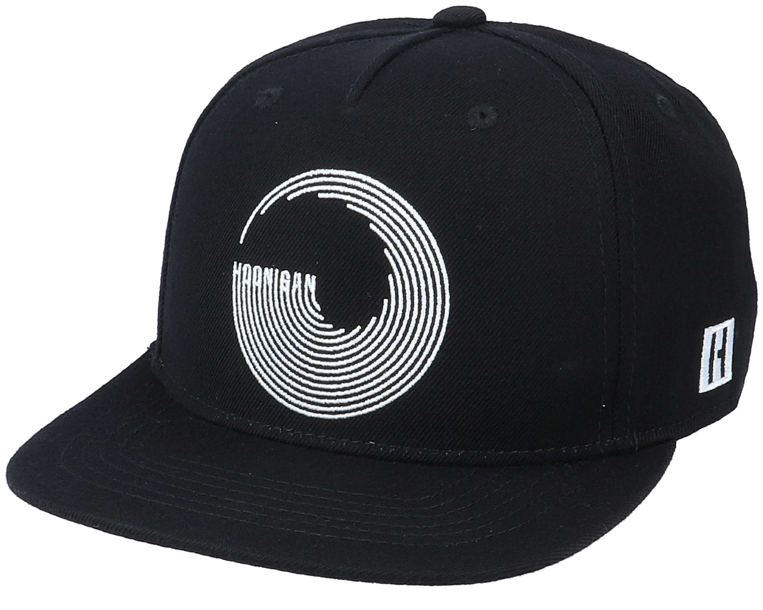 Arc 5-Panel Black Snapback - Hoonigan | Hatstoreworld.com