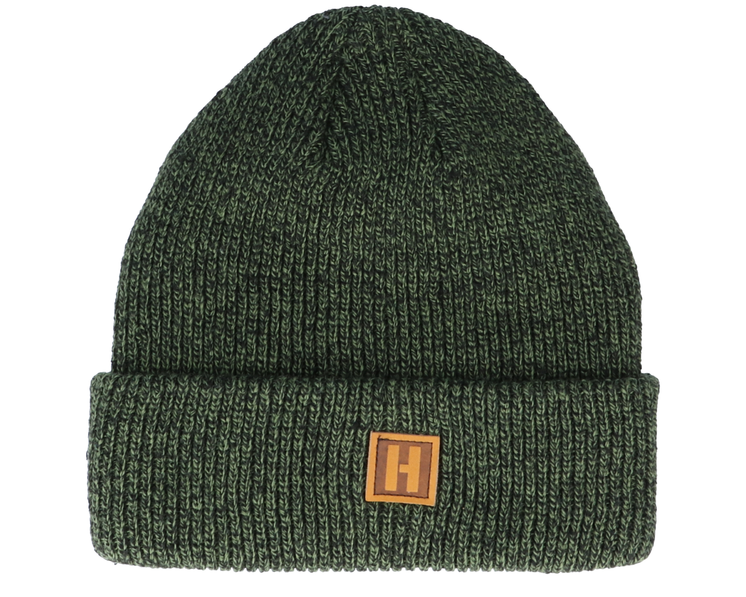 H-Icon Beanie Forest Green Cuff | Hatstoreworld.com