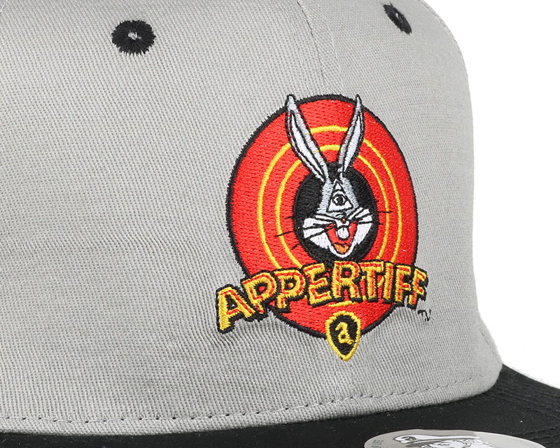Bugs Bunny Grey/Black Snapback - Appertiff cap | Hatstoreworld.com