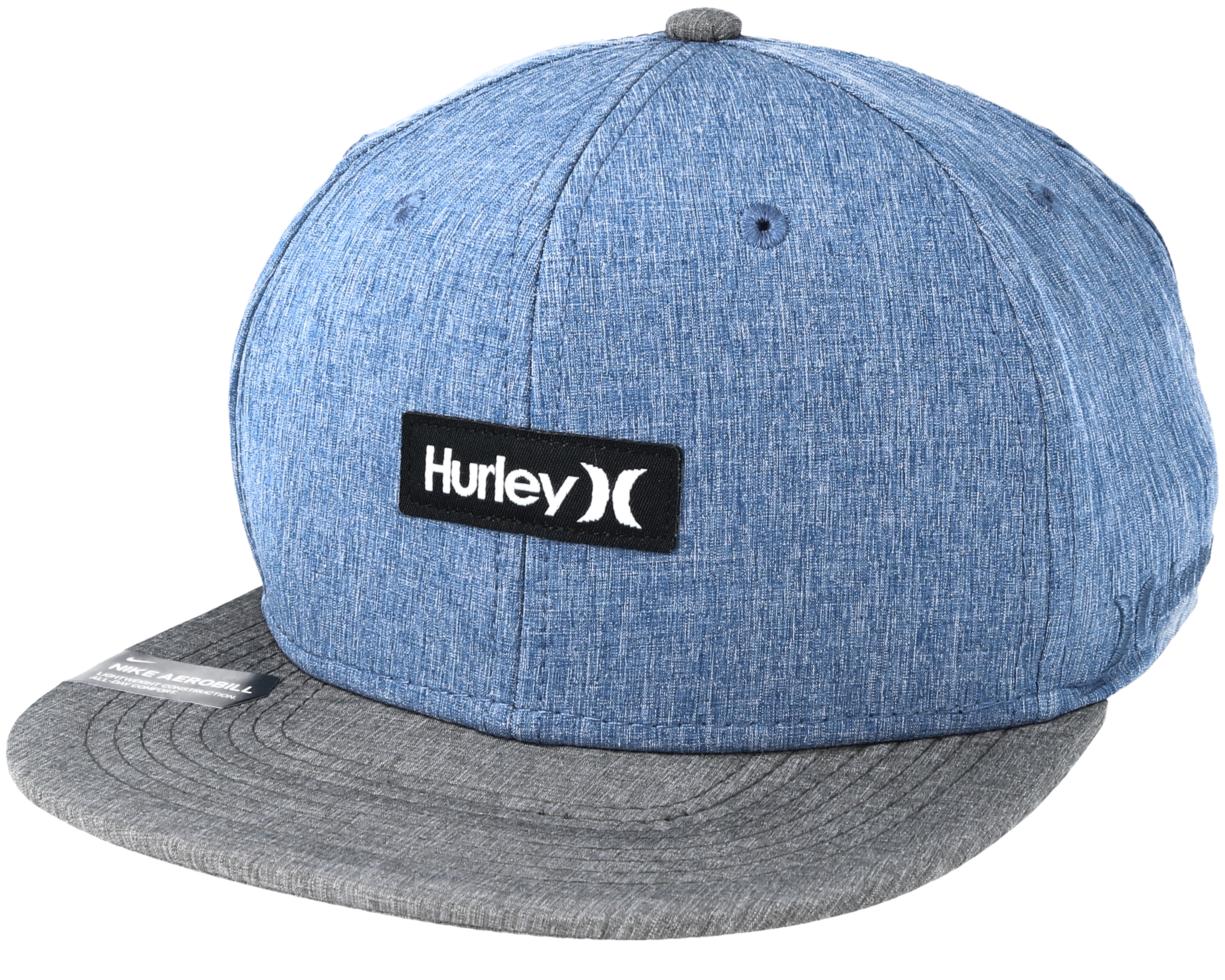 Phantom One and Only Blue Snapback - Hurley cap | Hatstoreworld.com