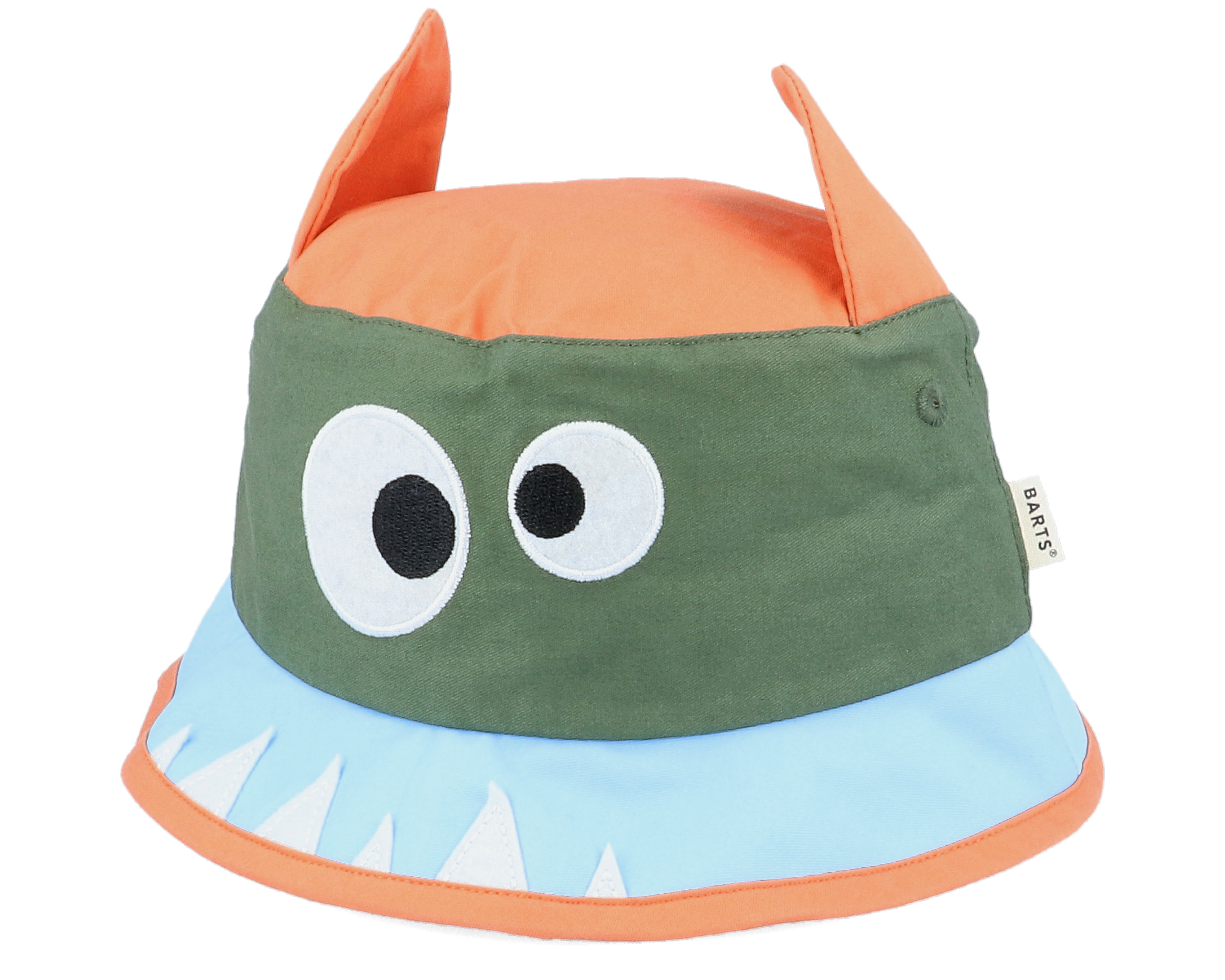 Kids Hippo Camo Green Bucket - Barts hat | Hatstoreworld.com