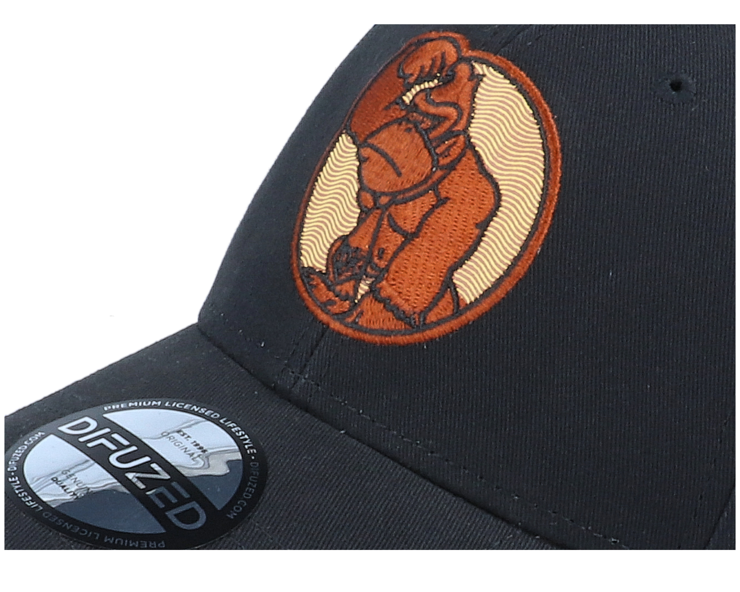 Nintendo Donkey Kong Black Adjustable - Difuzed cap | Hatstoreworld.com