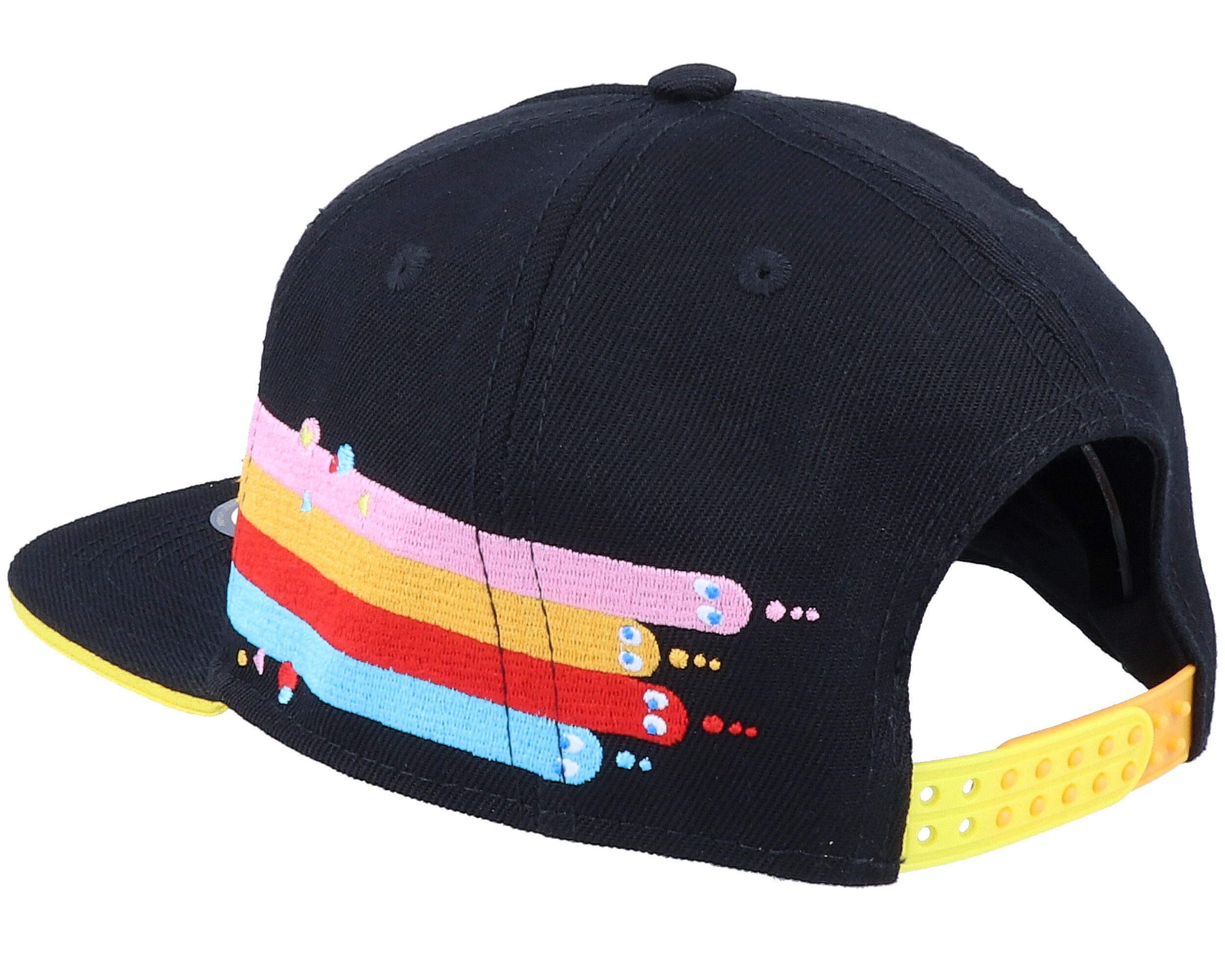 Pac-Man 40th Anniversary Black Snapback - Difuzed cap | Hatstoreworld.com