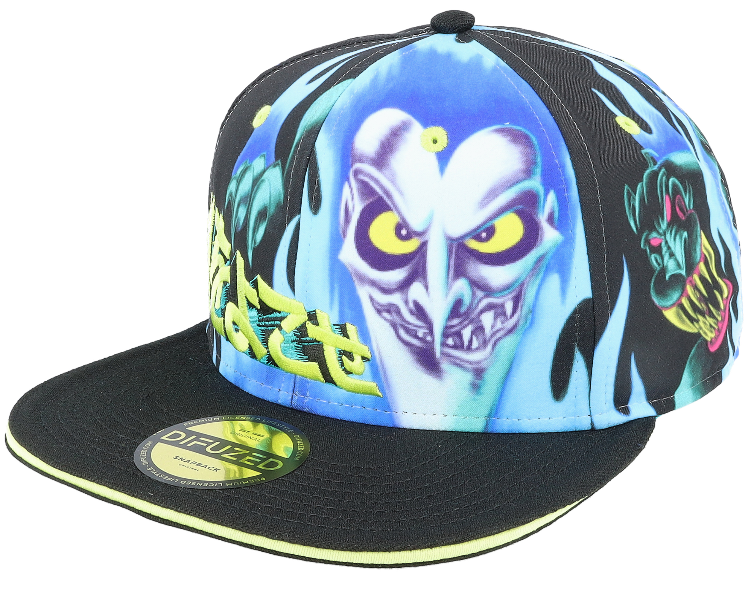 Disney Hercules Hades Black Snapback - Difuzed | Hatstoreworld.com