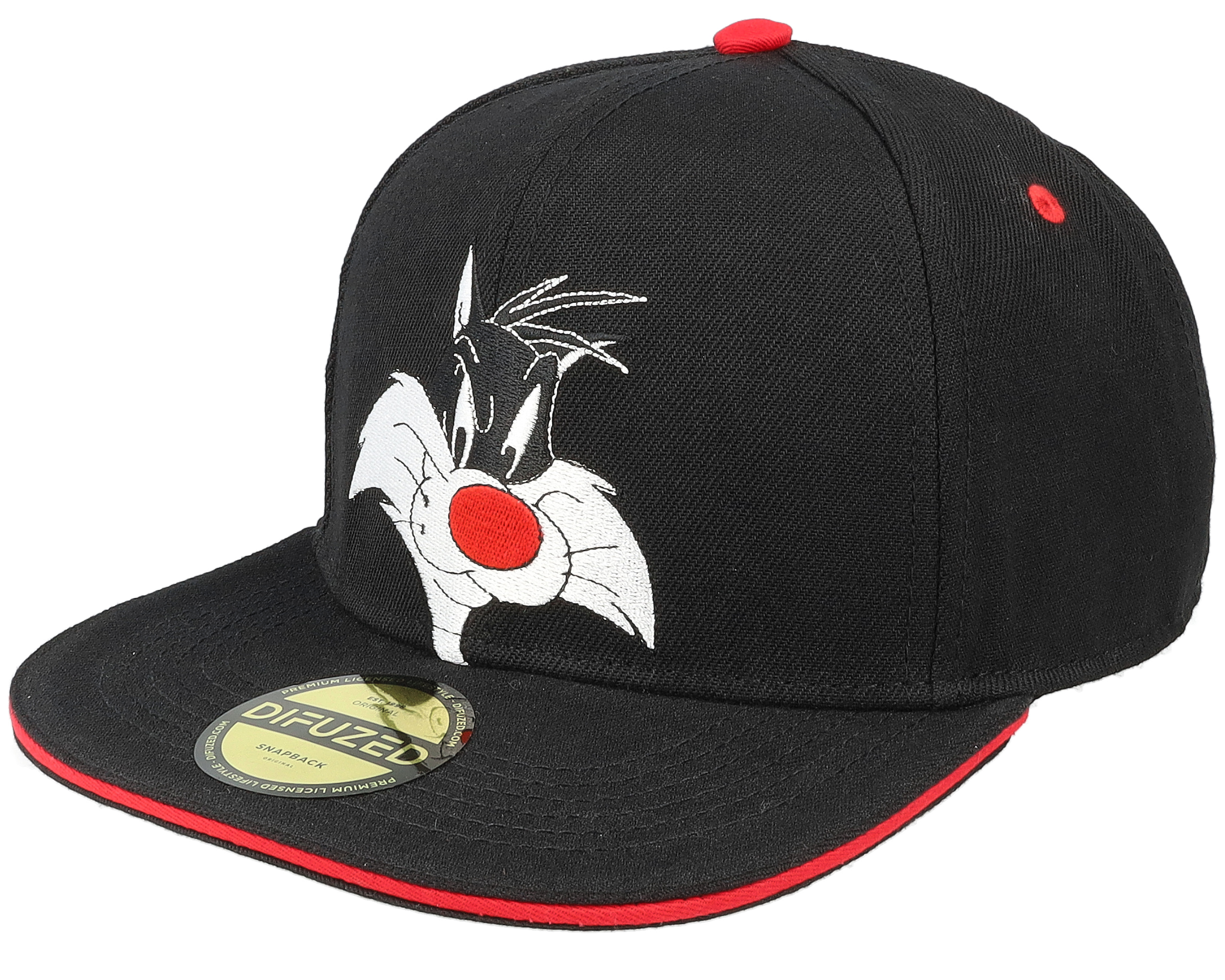 Warner Space Jam Sylvester Men's Cap Black Snapback - Difuzed ...