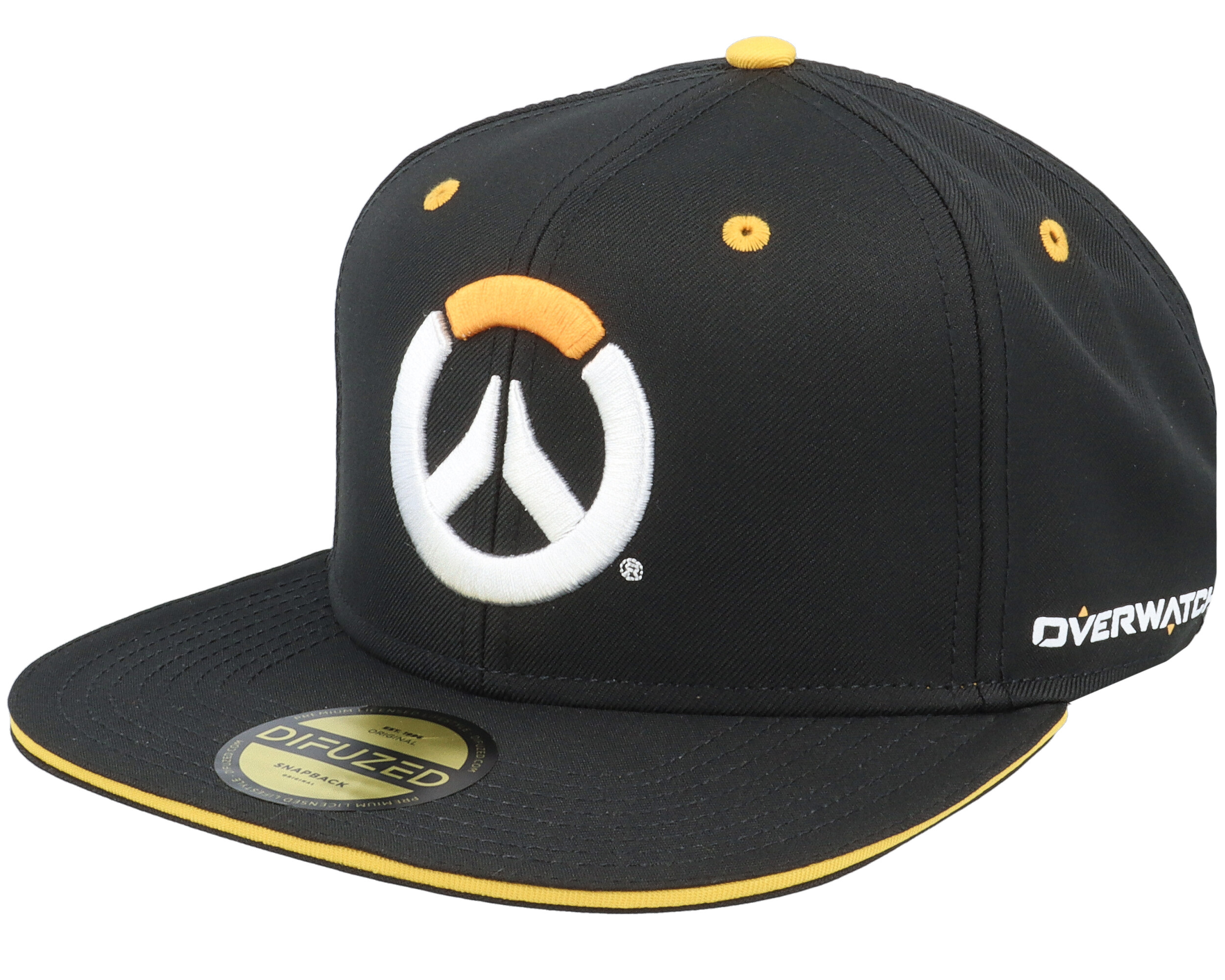 Overwatch Logo Black Snapback | Hatstoreworld.com