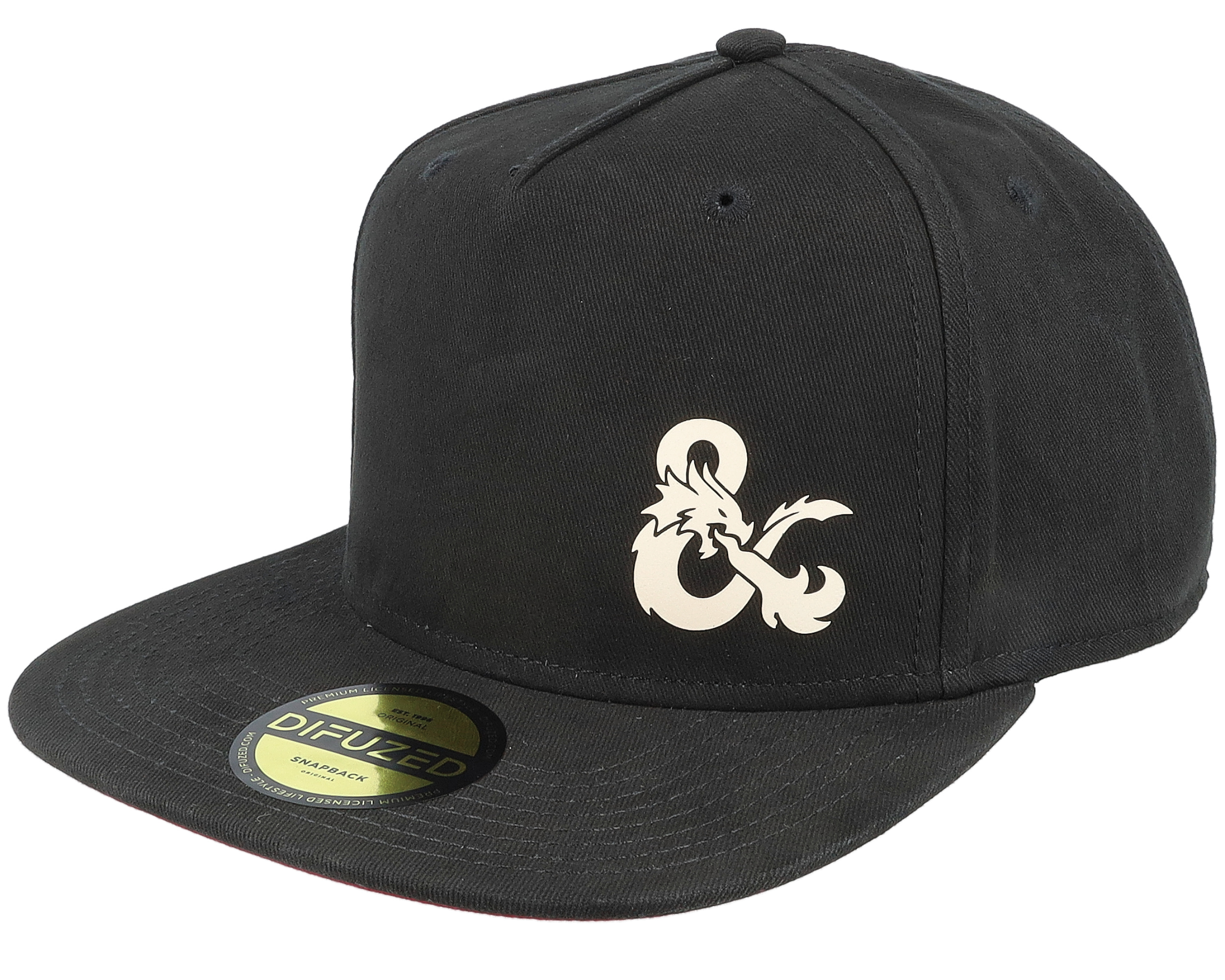 Dungeons & Dragons Men's Cap Black Snapback - Difuzed | Hatstoreworld.com