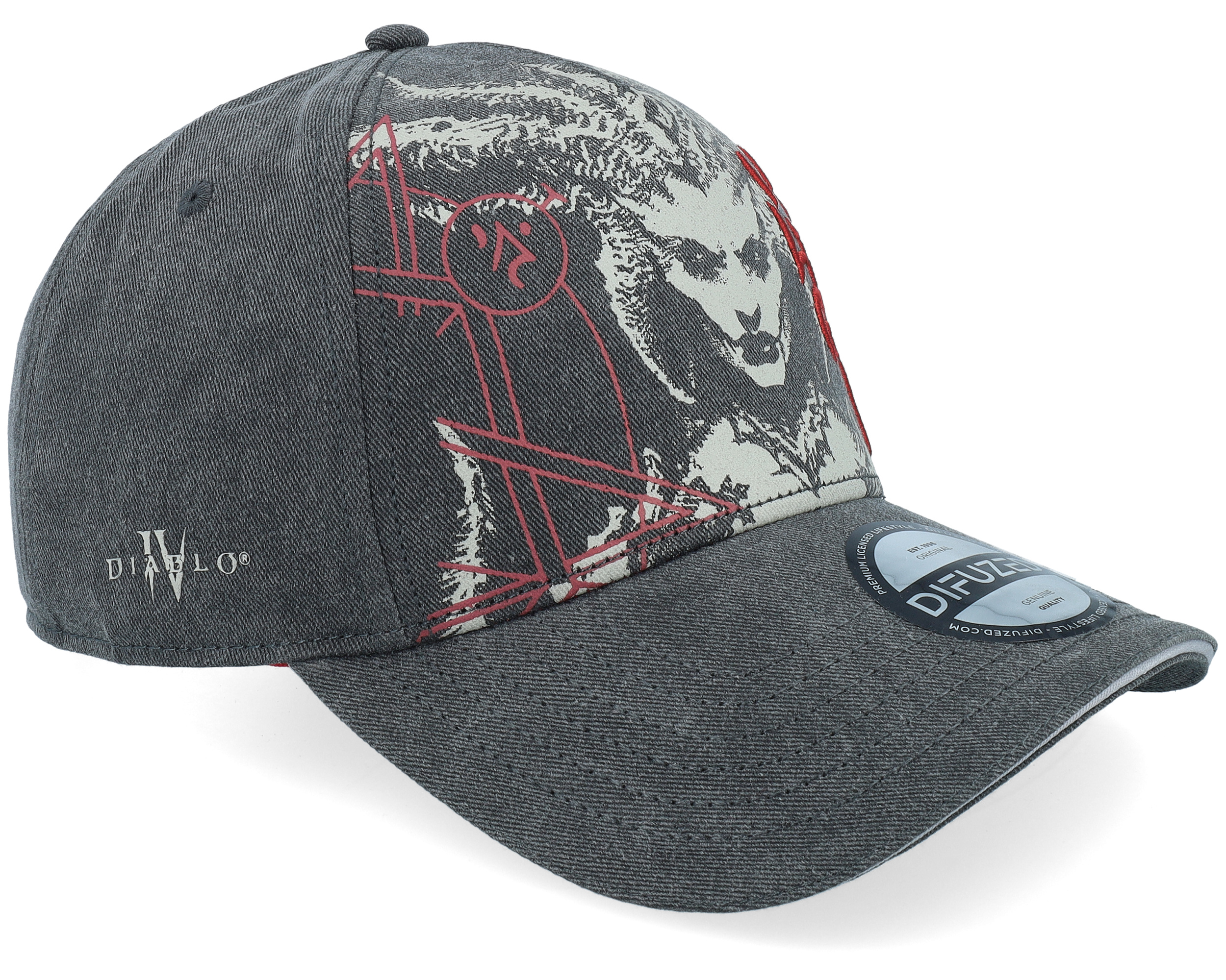 Diablo IV Lilith Sister Of Mercy Washed Black A-Frame Adjustable ...
