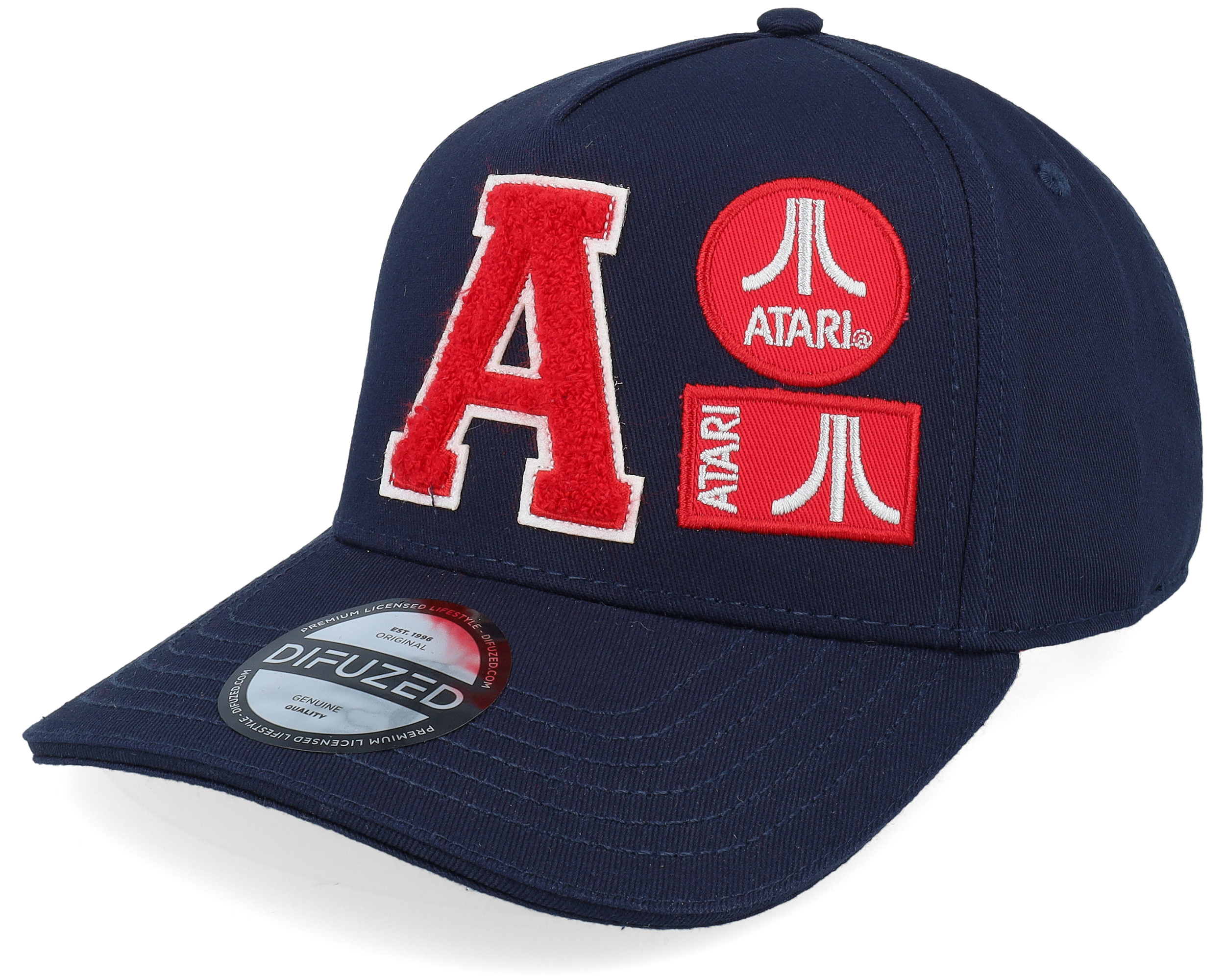 Atari Varsity Navy A-Frame Adjustable | Hatstoreworld.com