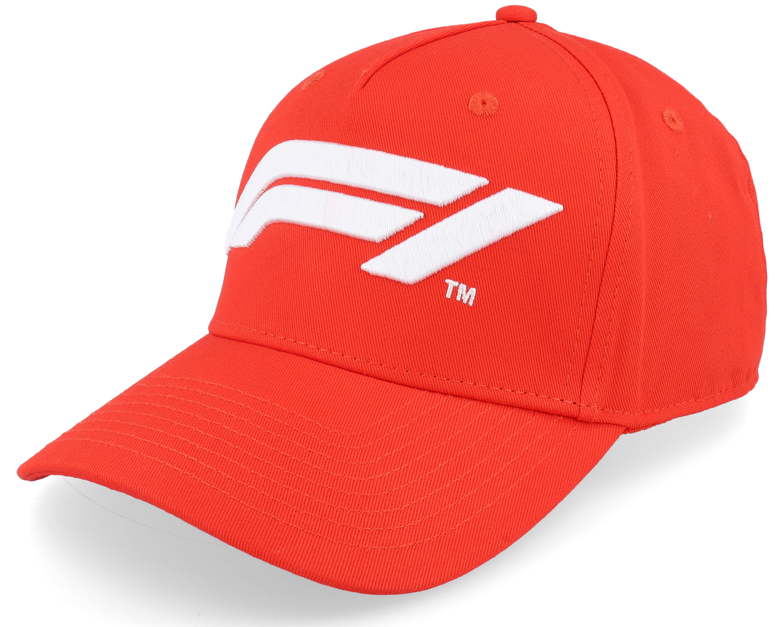 F1 Large Logo Red/White Adjustable - Formula One cap - hatstoreworld.com