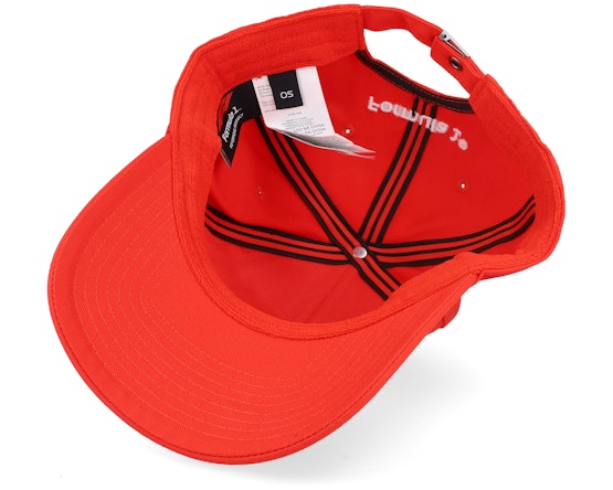 Large Logo Baseball Cap Red/White Adjustable - Formula One caps ...
