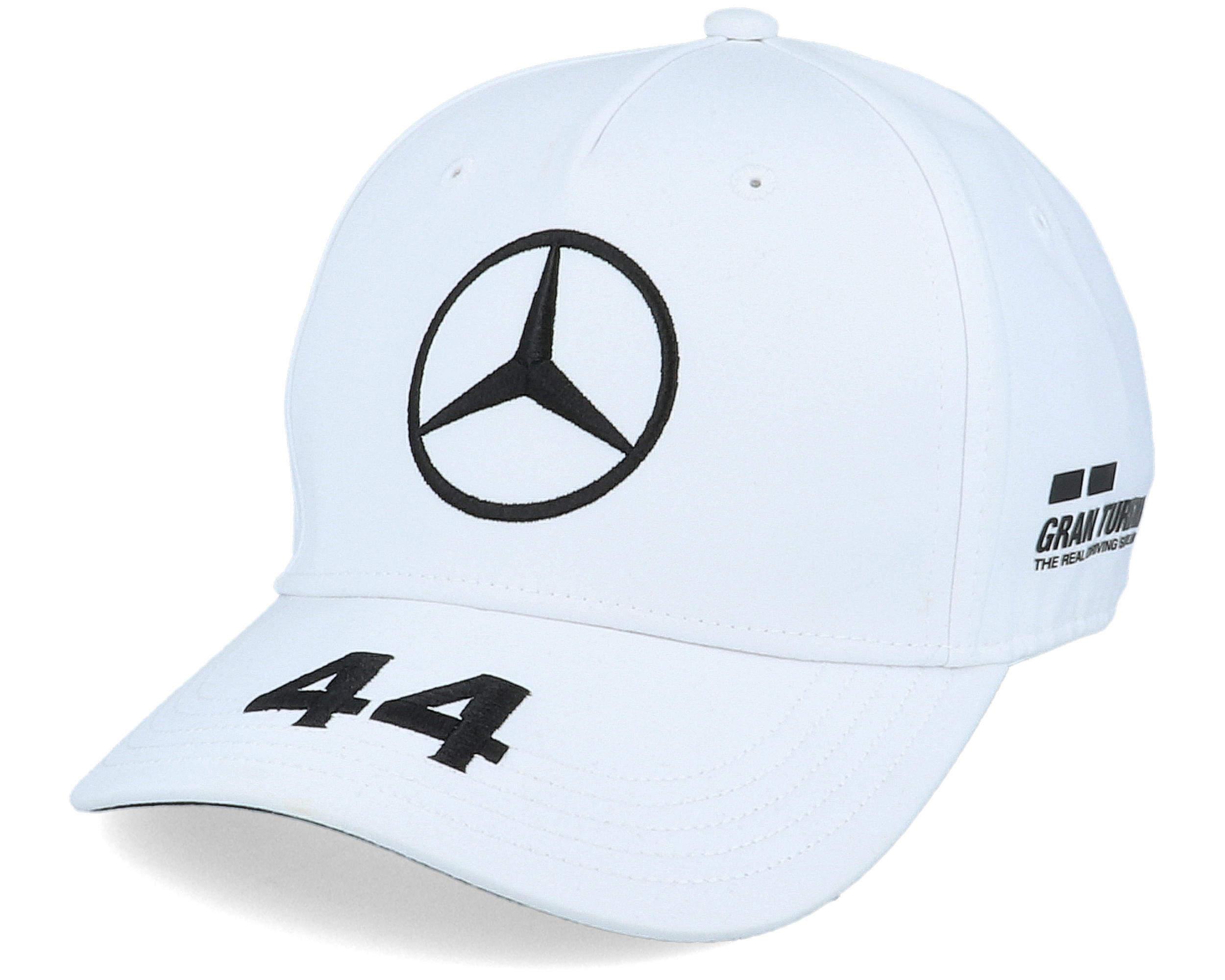 Kids Mercedes Lewis Driver Cap 2 White Adjustable | Hatstoreworld.com