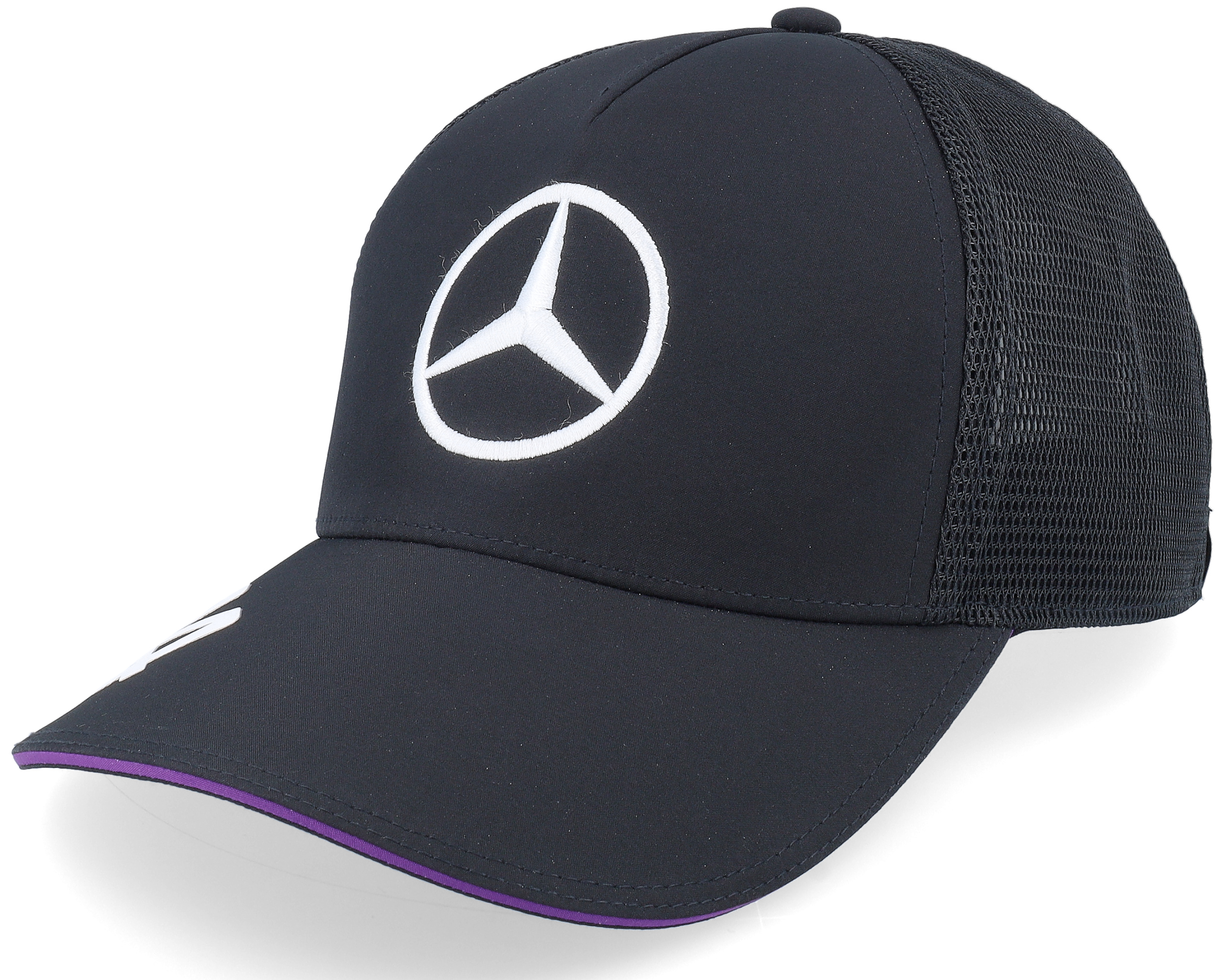 Mercedes Amg F1 24 Hamilton Black Trucker - Formula One cap ...
