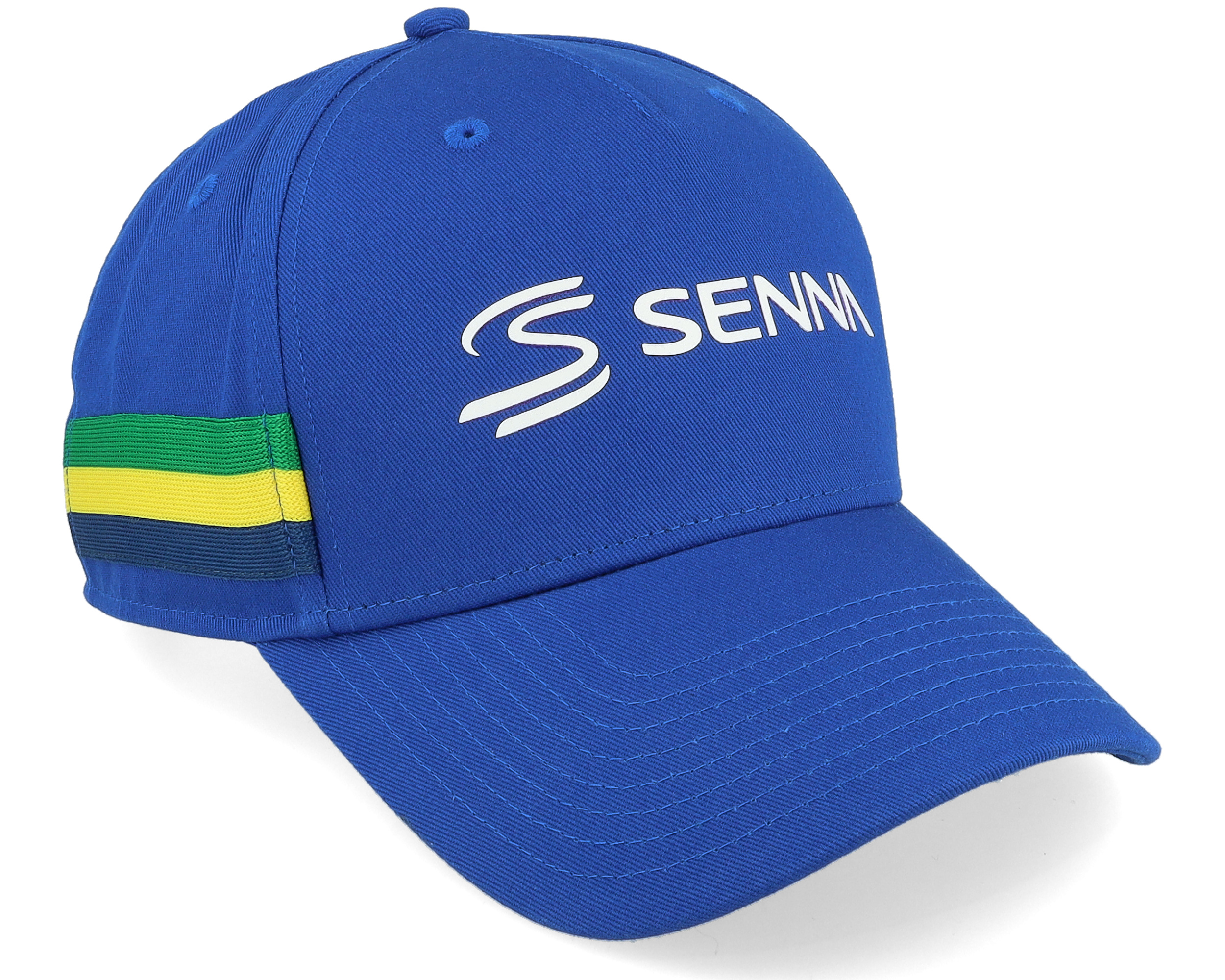Senna Stripe Surf The Web Blue A-Frame Adjustable - Ayrton Senna cap ...