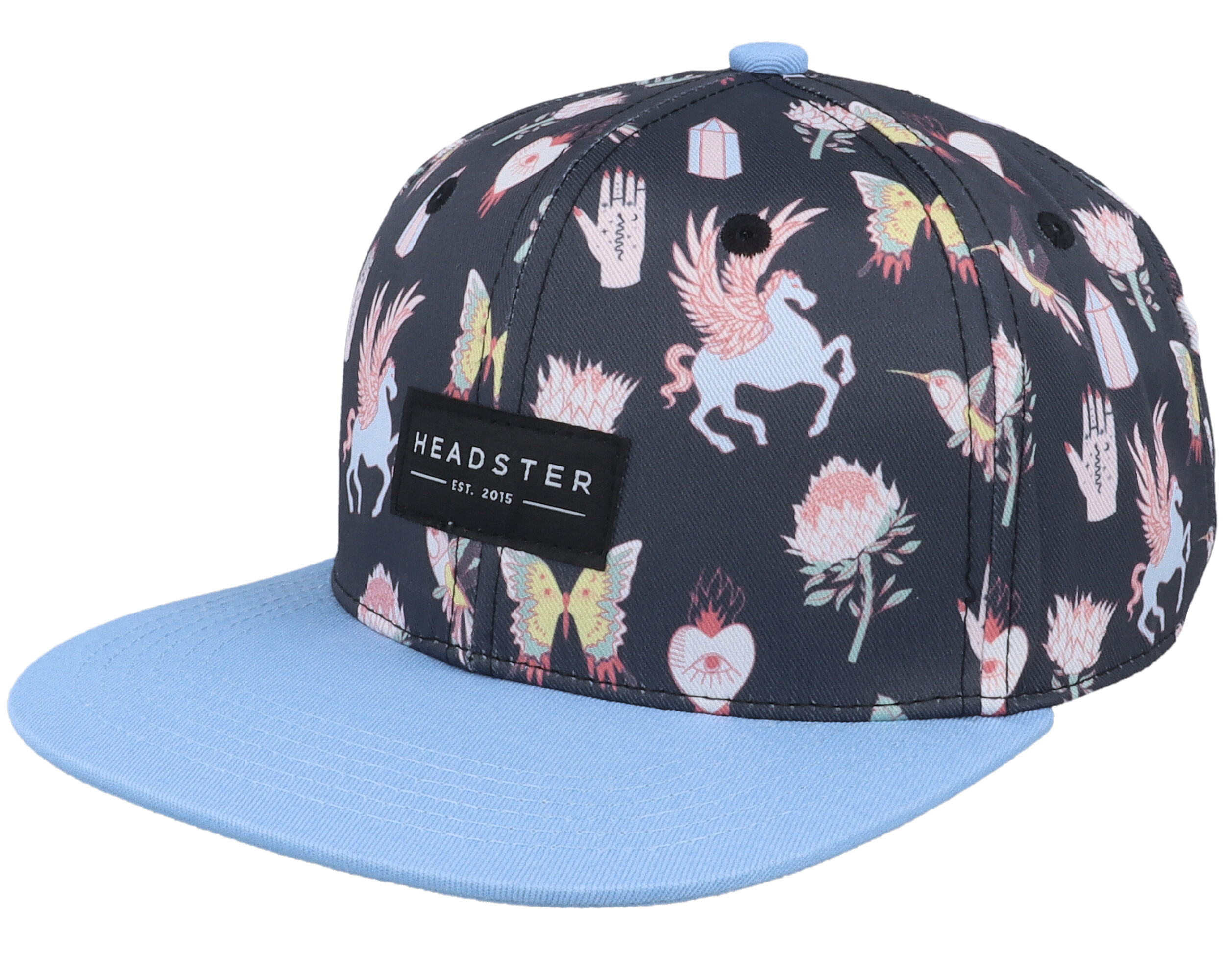 Pegasus Deep Charcoal Snapback | Hatstoreworld.com