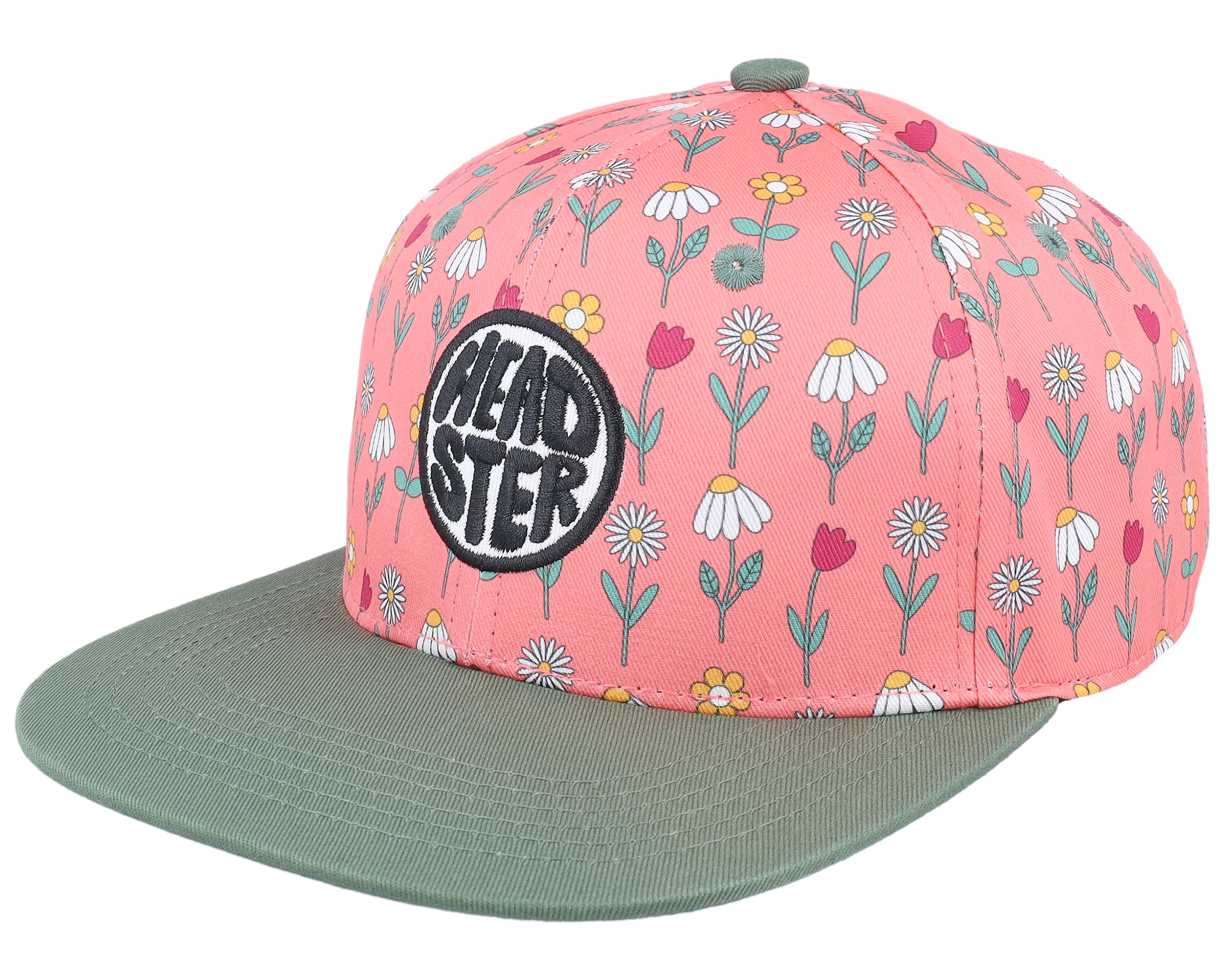Kids Grow Up Peonies/Green Snapback | Hatstoreworld.com