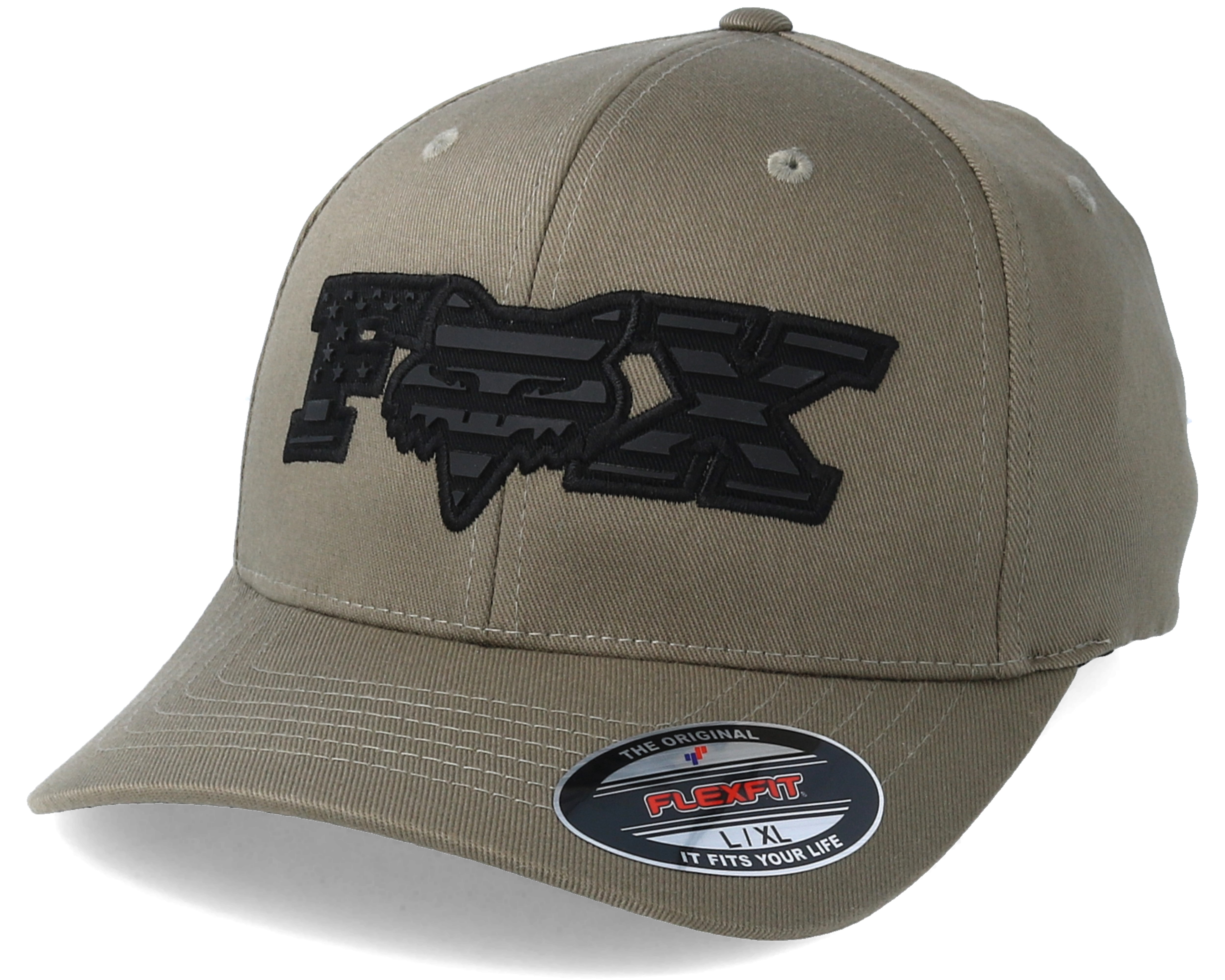 Encumber Fat Green Flexfit - Fox | Hatstoreworld.com