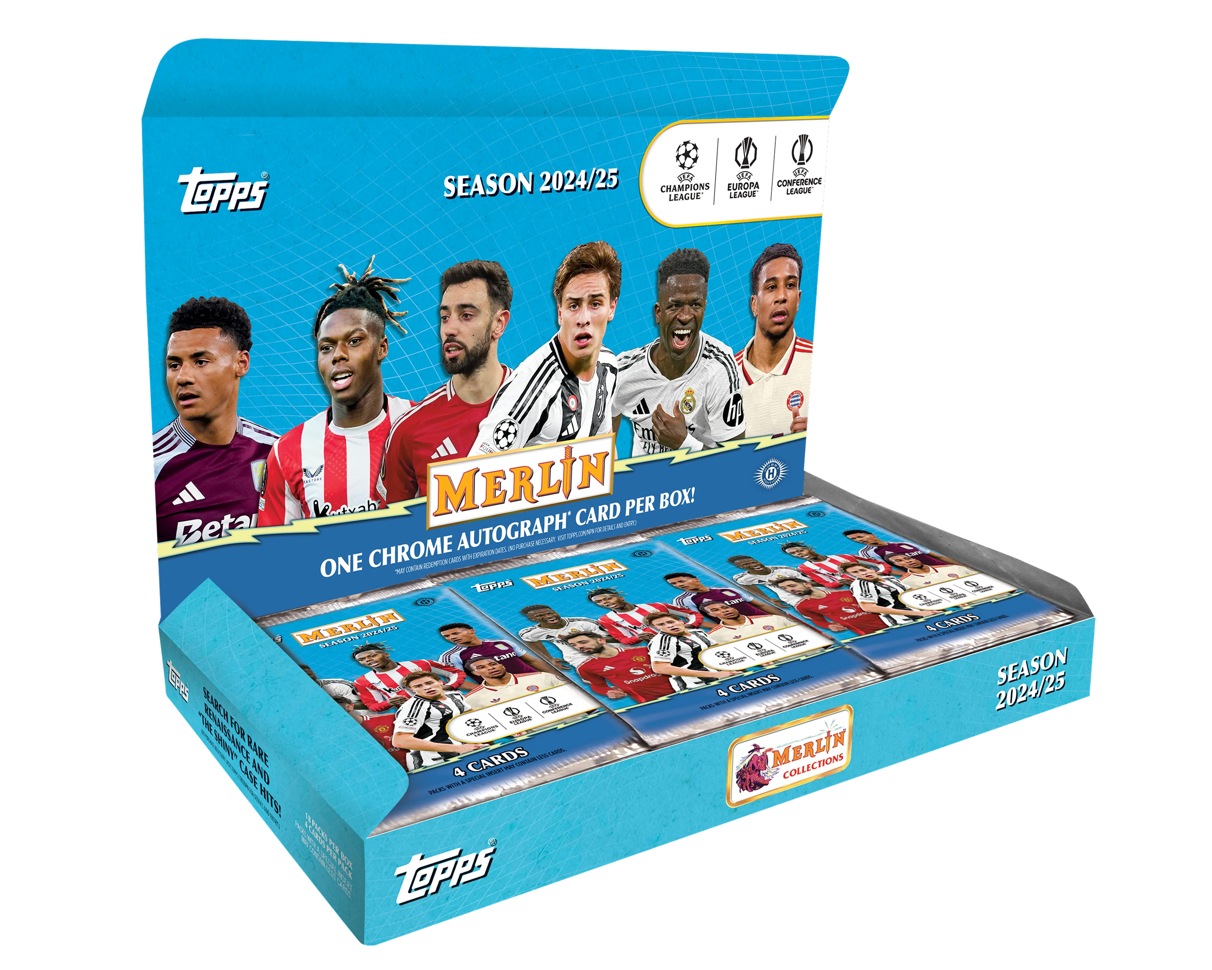 UCC Merlin 2025 Hobby Box - 18 Packs (72 Cards) | Hatstore.ch