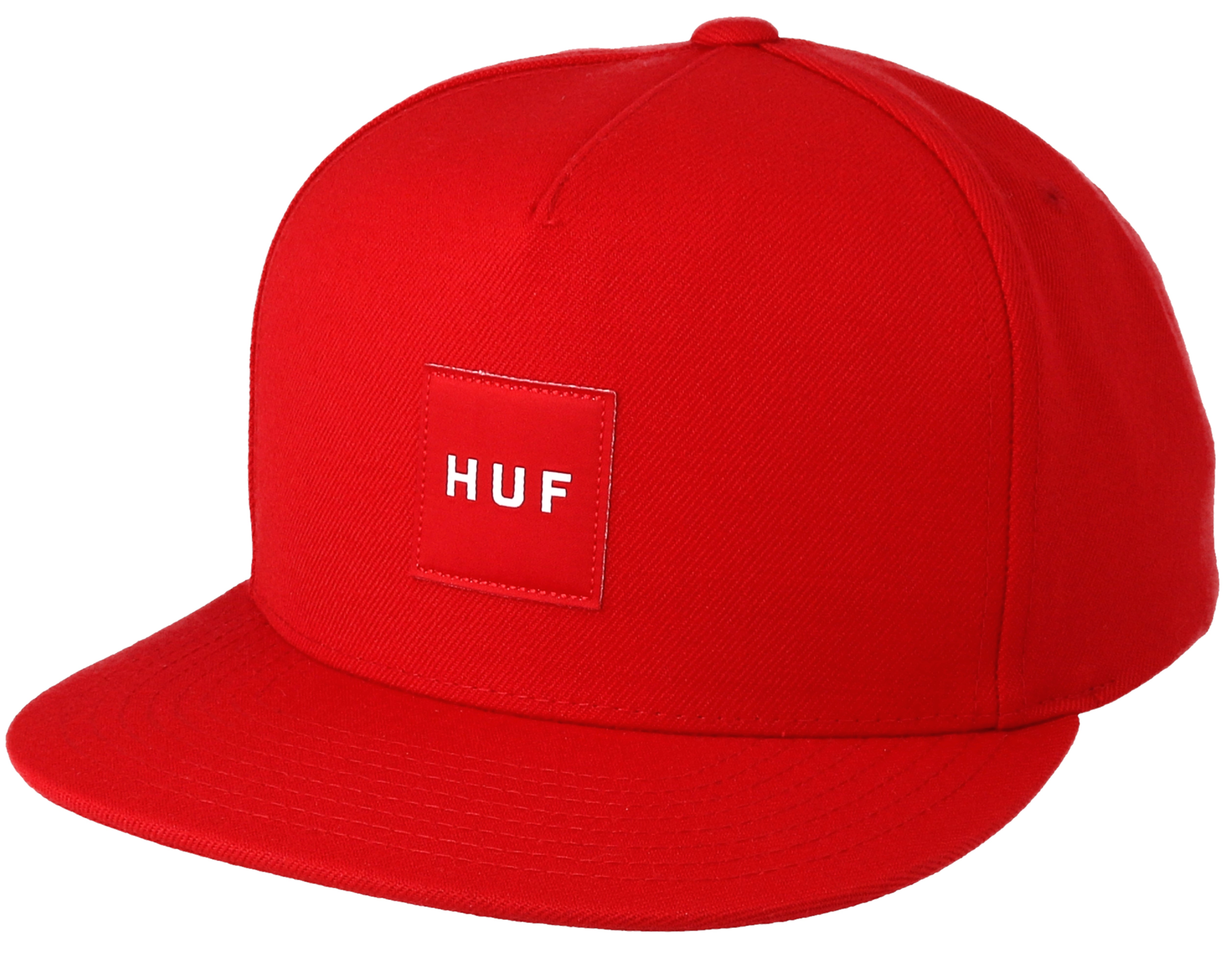 Box Logo Red Snapback - Huf | Hatstoreworld.com
