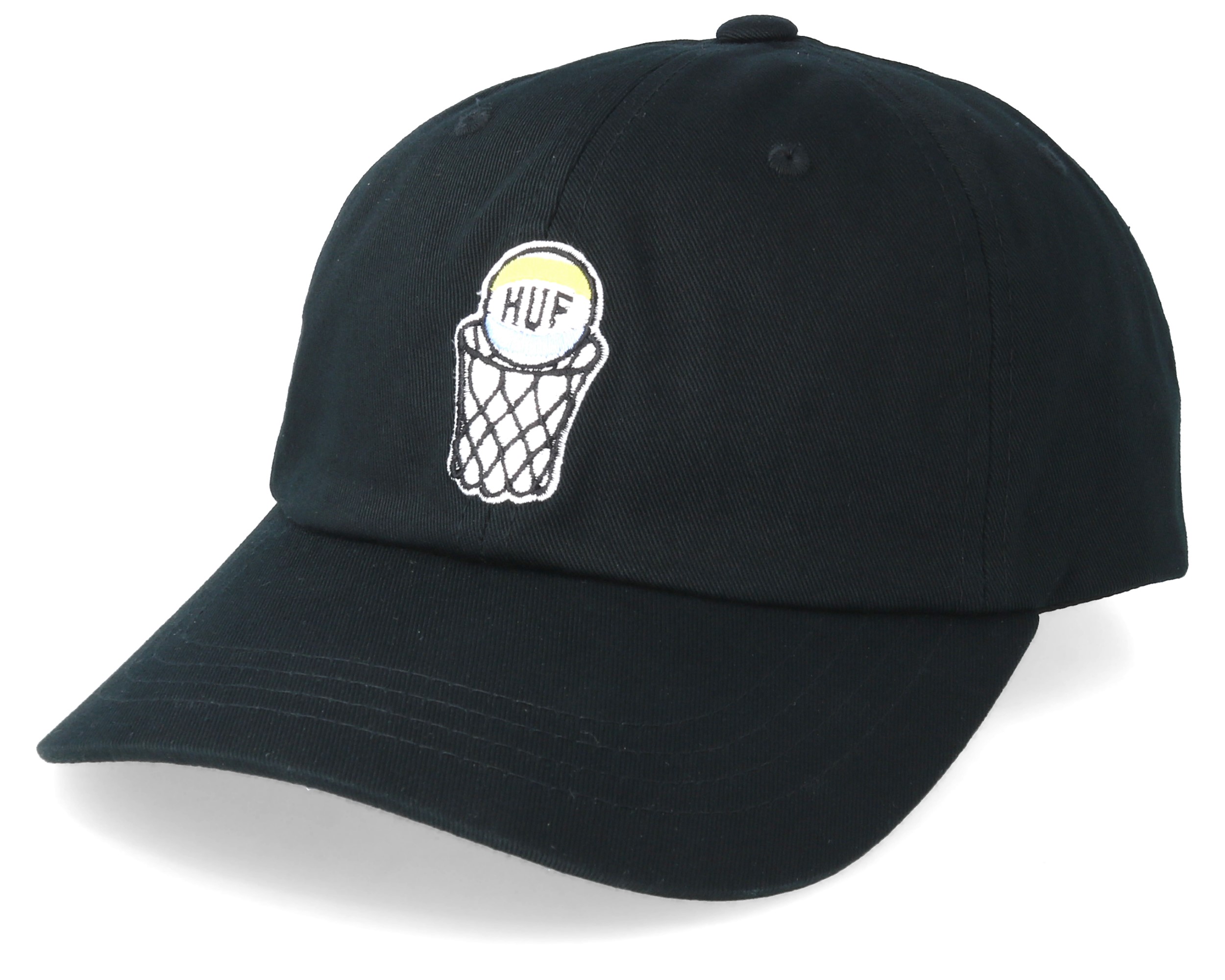 Ungrateful Black Adjustable - HUF | Hatstoreworld.com