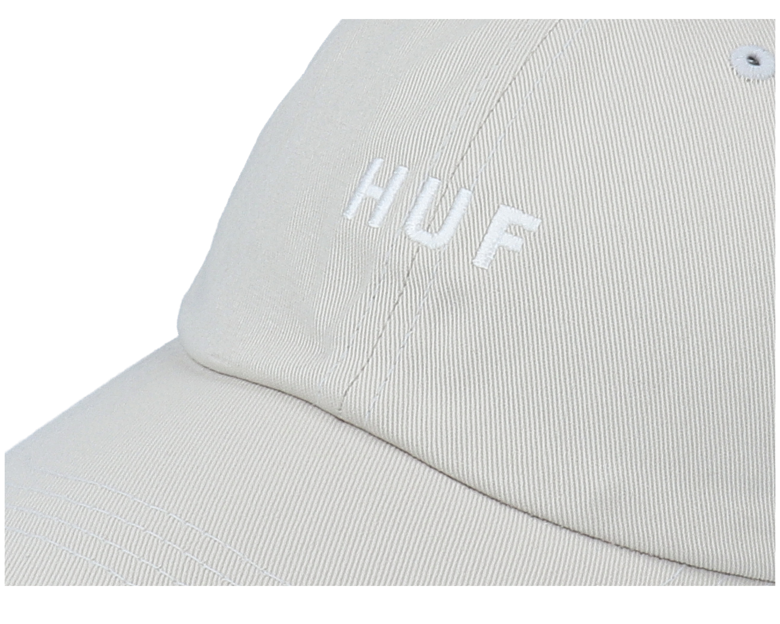 Essentials Og Logo Cv Hat Stone Dad Cap - HUF cap | Hatstoreworld.com