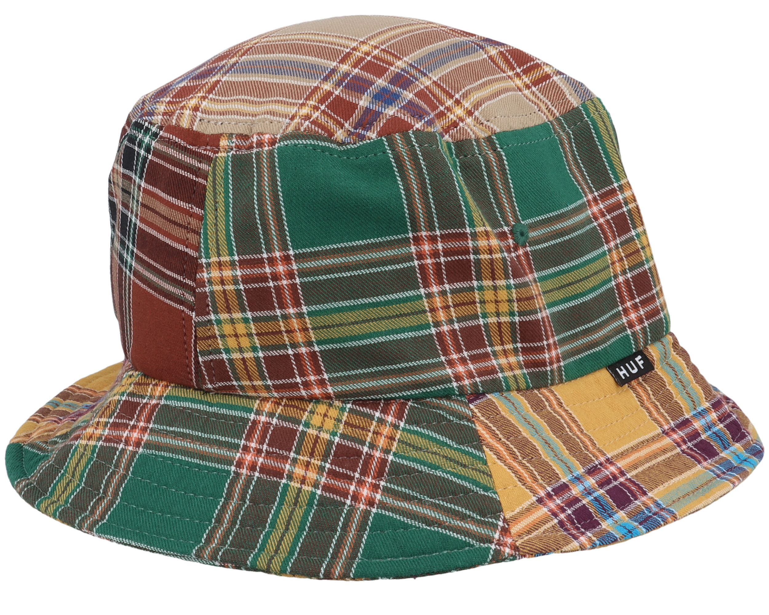 Patchwork Hat Multi Bucket - HUF | Hatstoreworld.com