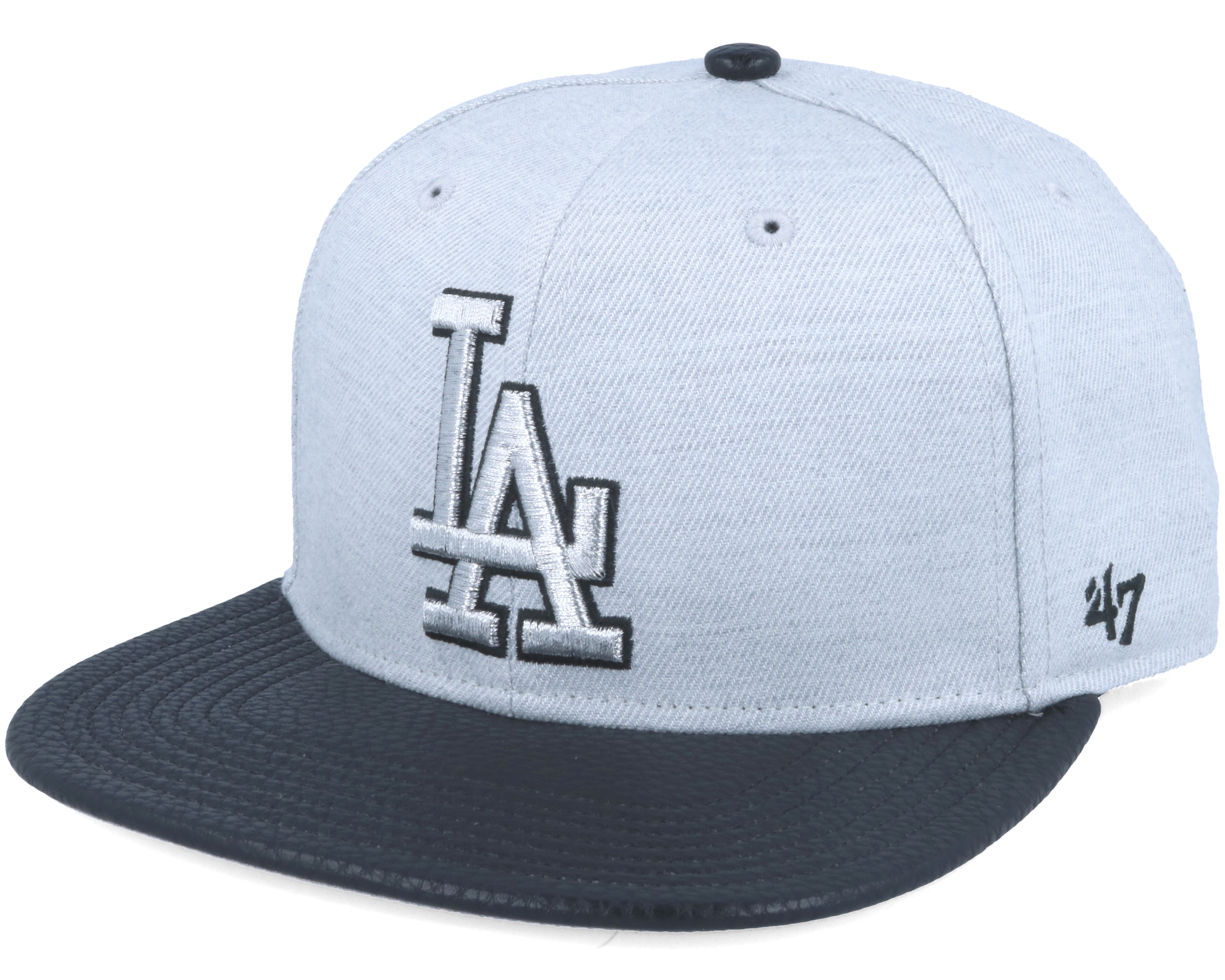 Los Angeles Dodgers Riverside Grey/black Snapback | Hatstoreworld.com