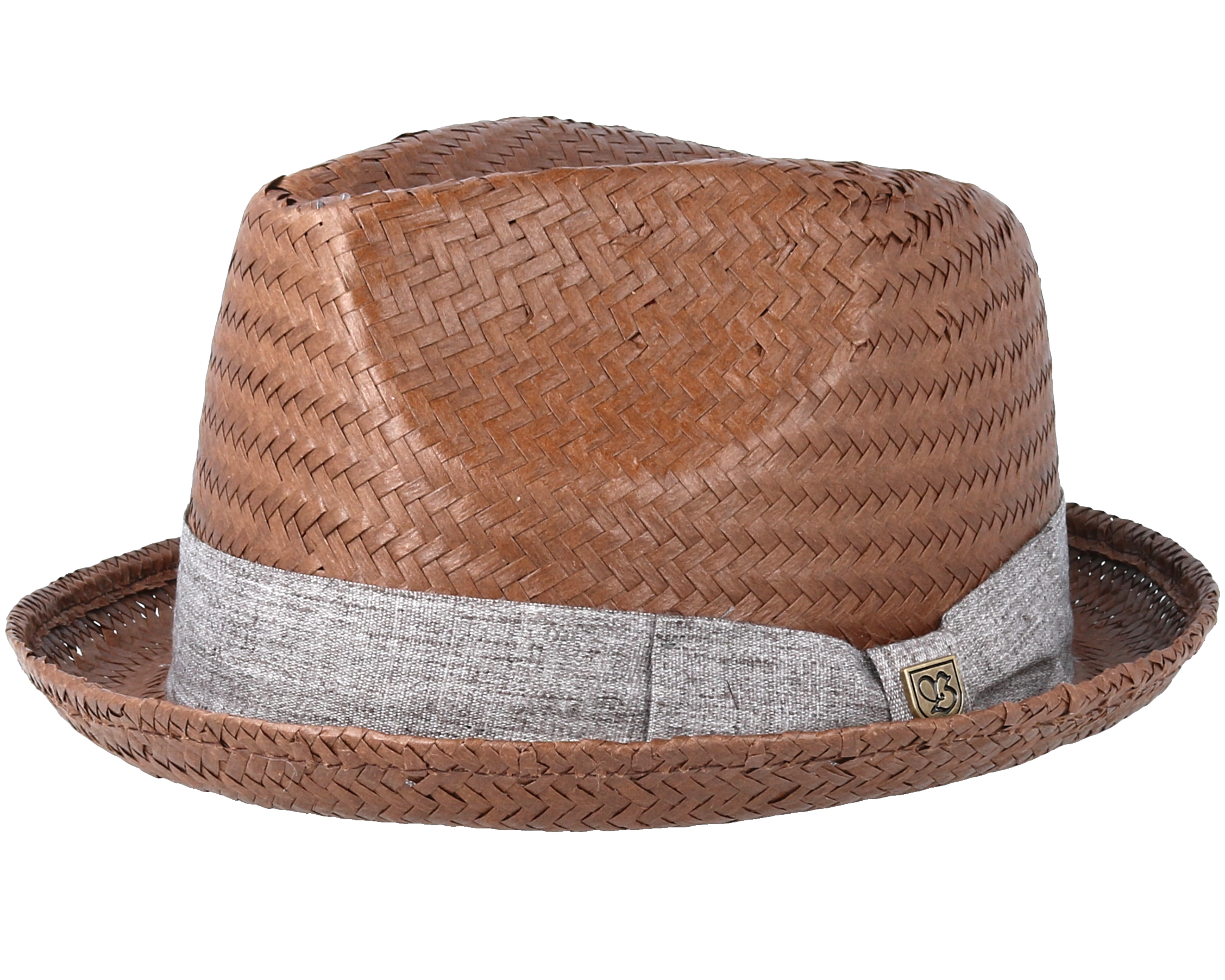 Castor Chocolate Fedora - Brixton | Hatstoreworld.com