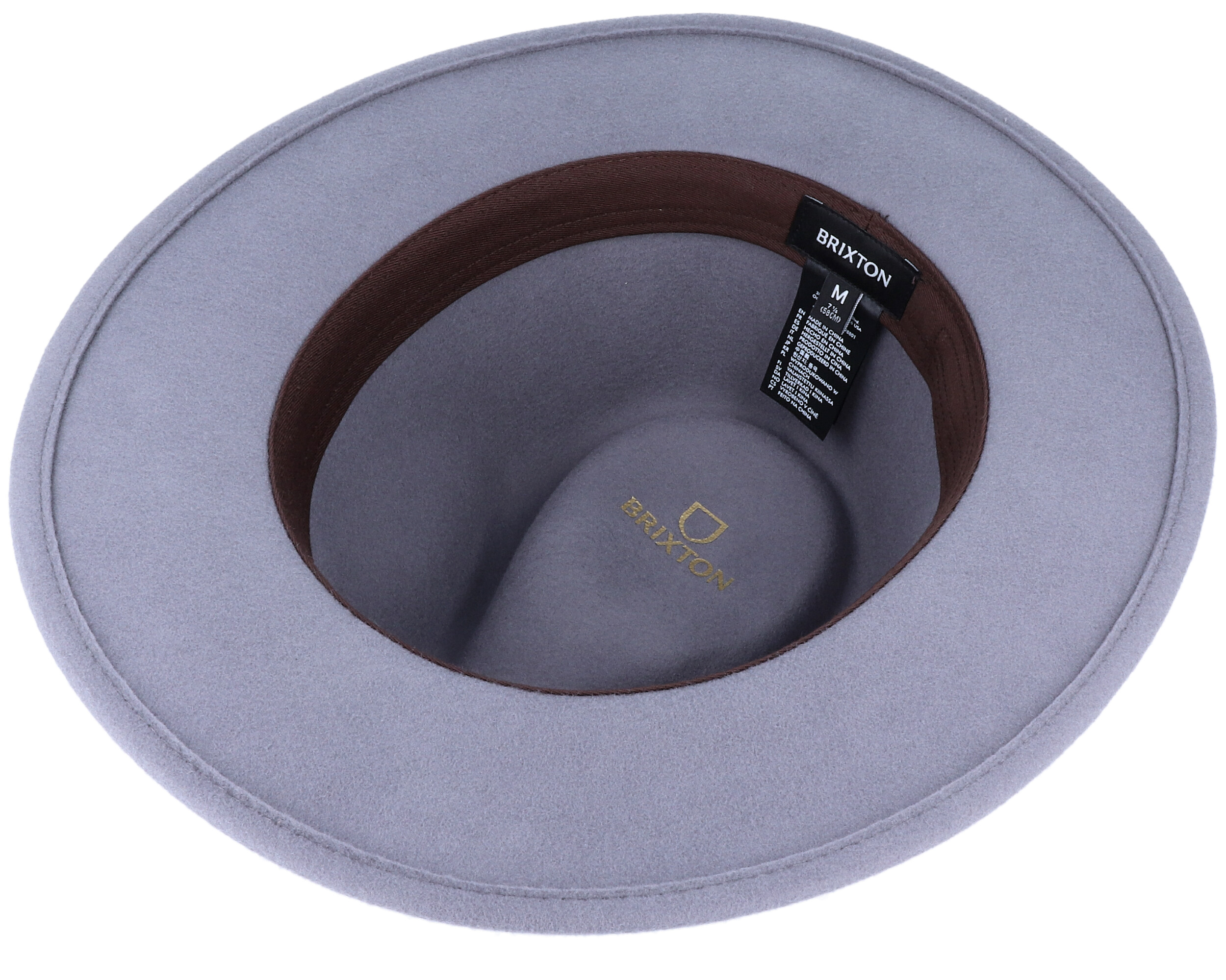 Messer Packable Fedora Xl Fedora - Brixton hat | Hatstoreworld.com