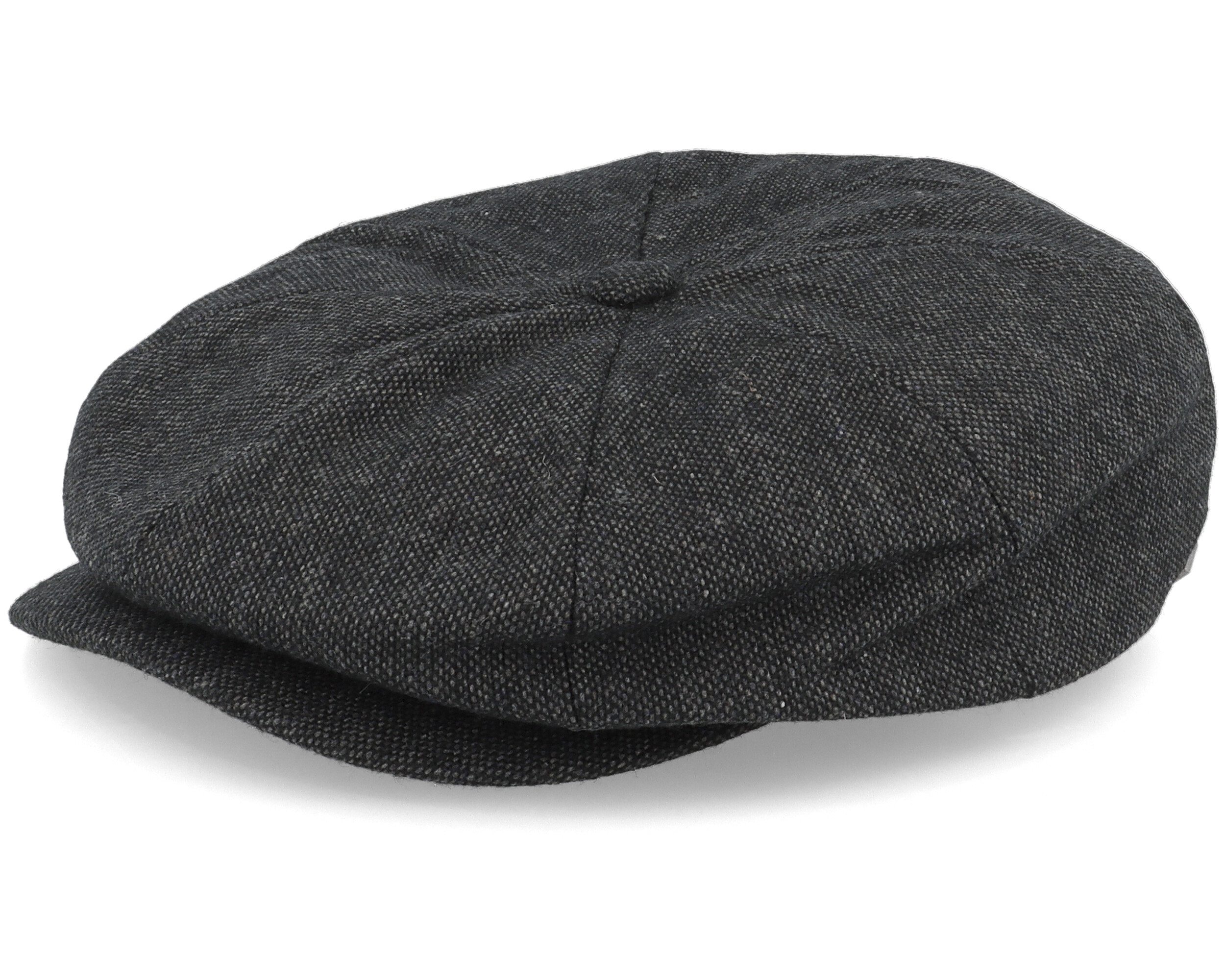 Brood Baggy Black/Grey Snap Cap - Brixton | Hatstoreworld.com