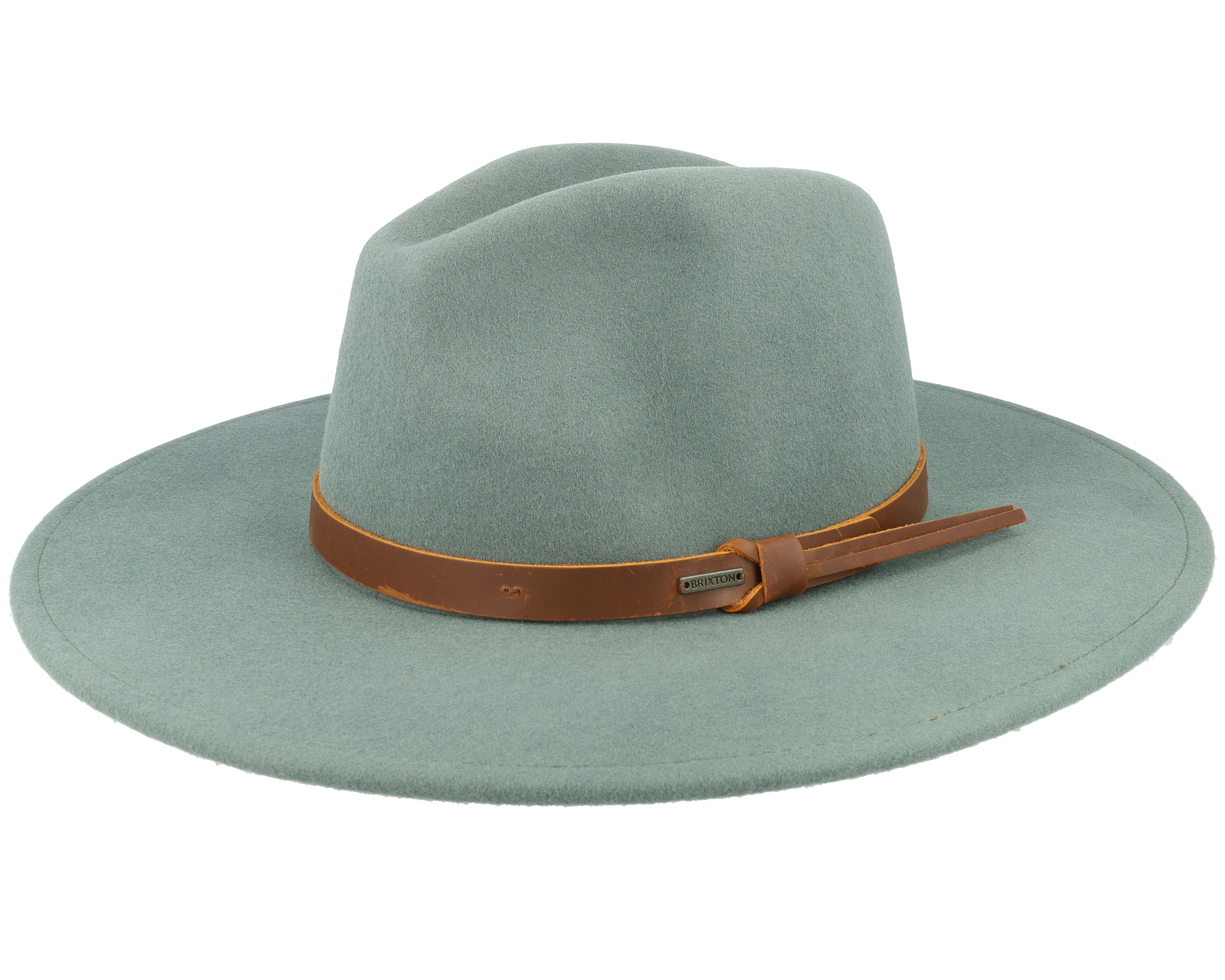 Field Proper Hat Dark Forest Fedora - Brixton | Hatstoreworld.com