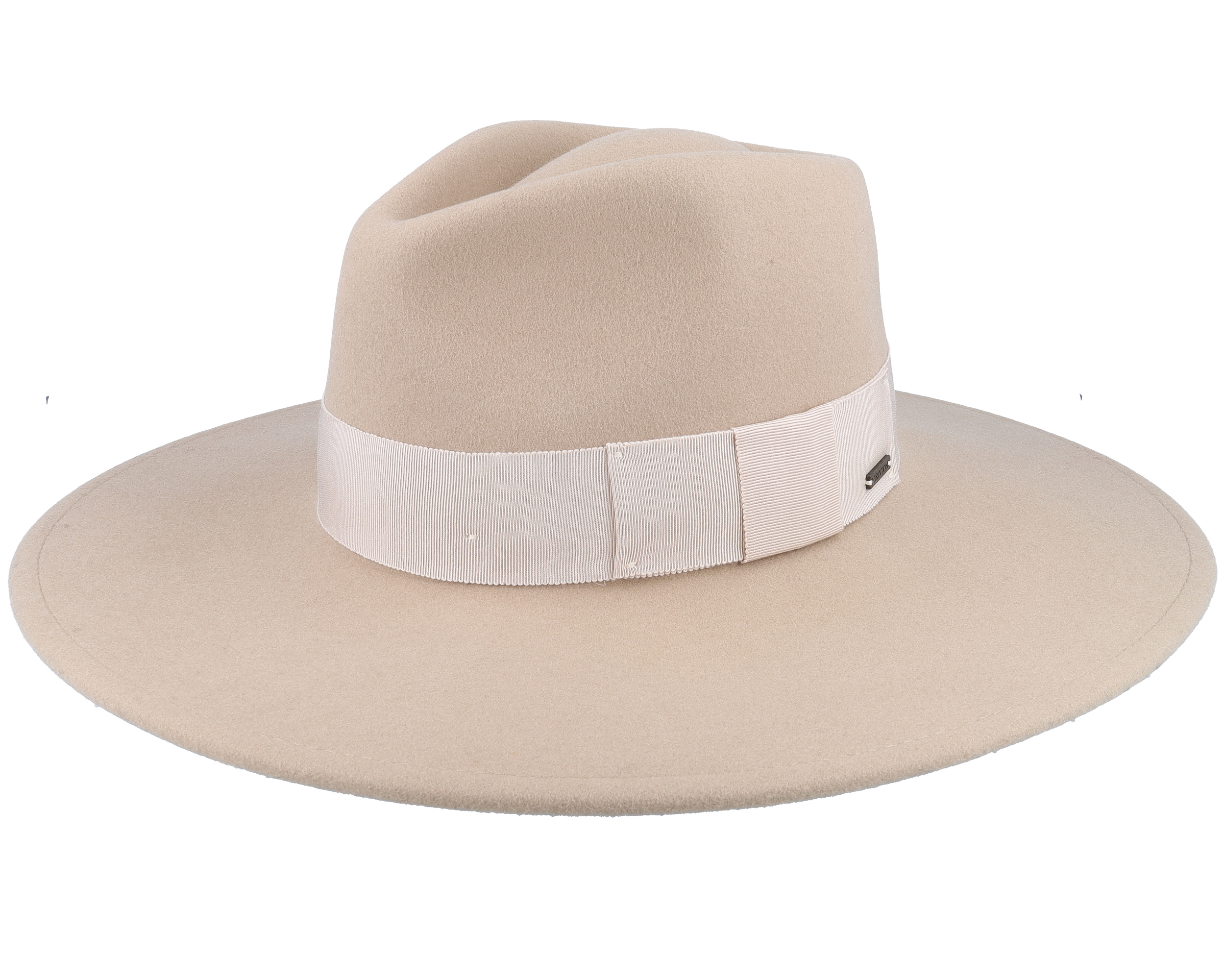 Joanna Felt Hat Light Fawn Western - Brixton 帽子 | Hatstore.com