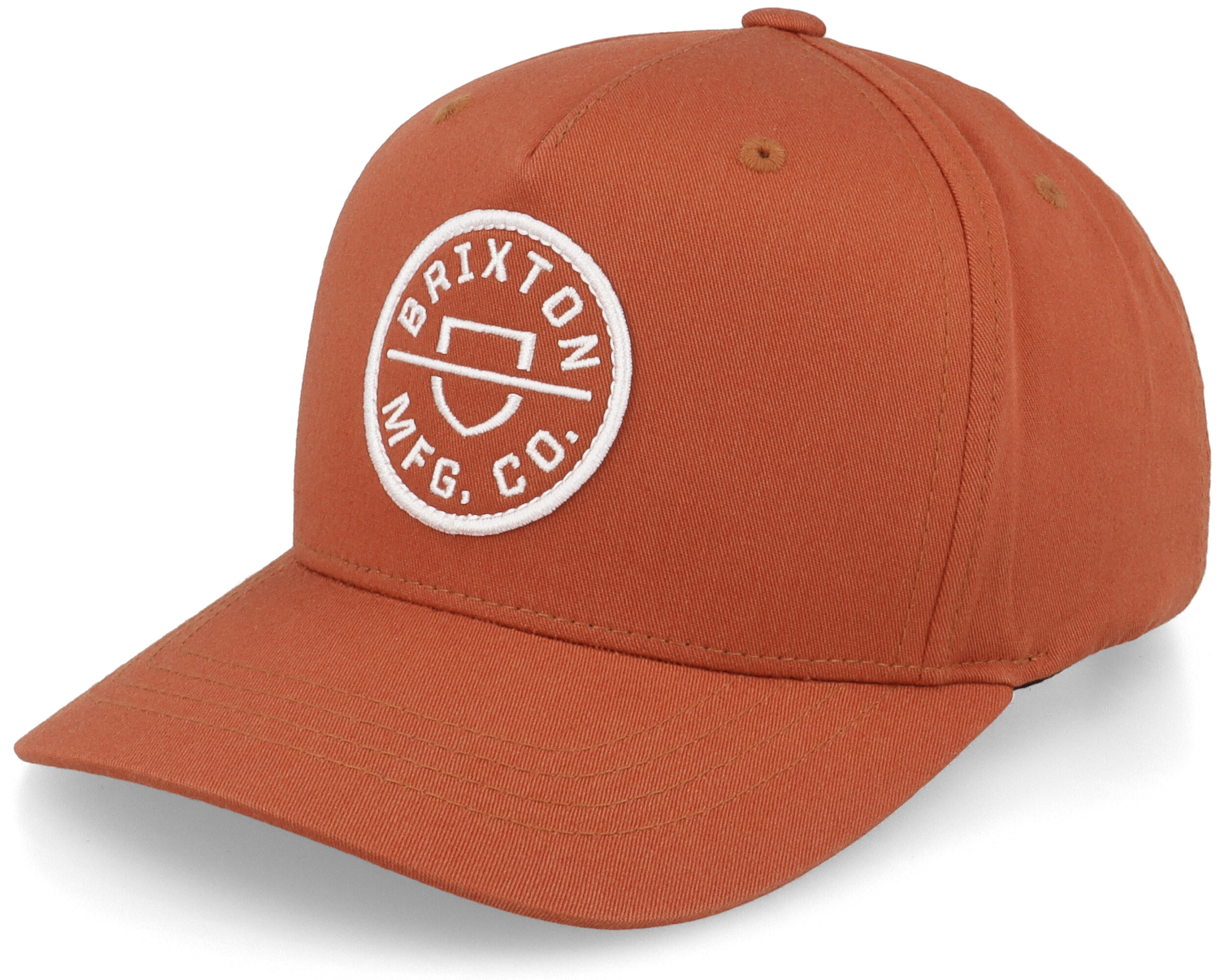 Kids Crest C Medium Profile Caramel Adjustable - Brixton kep | Hatstore.com