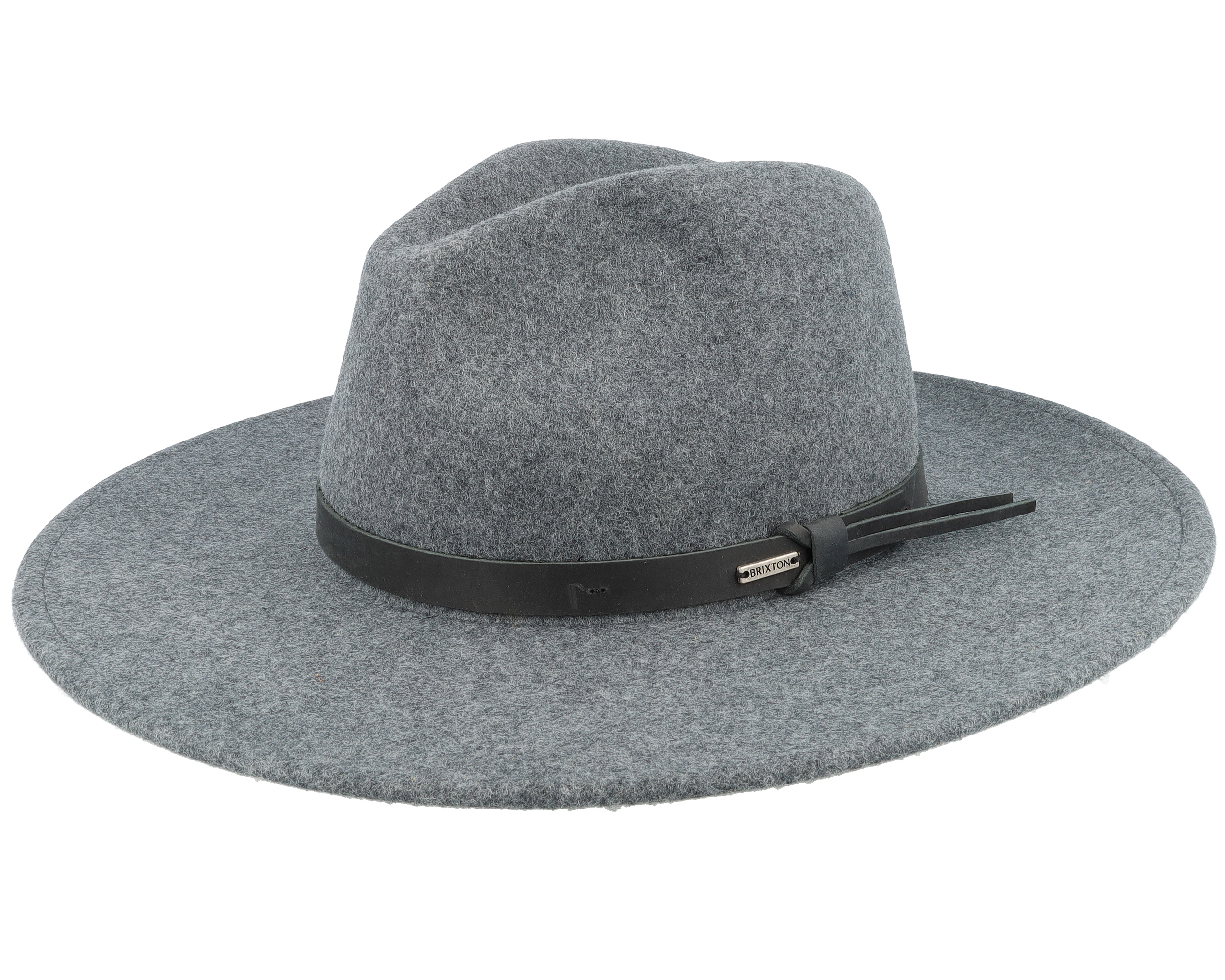 Field Proper Hat Dark Heather Grey Fedora | Hatstoreworld.com