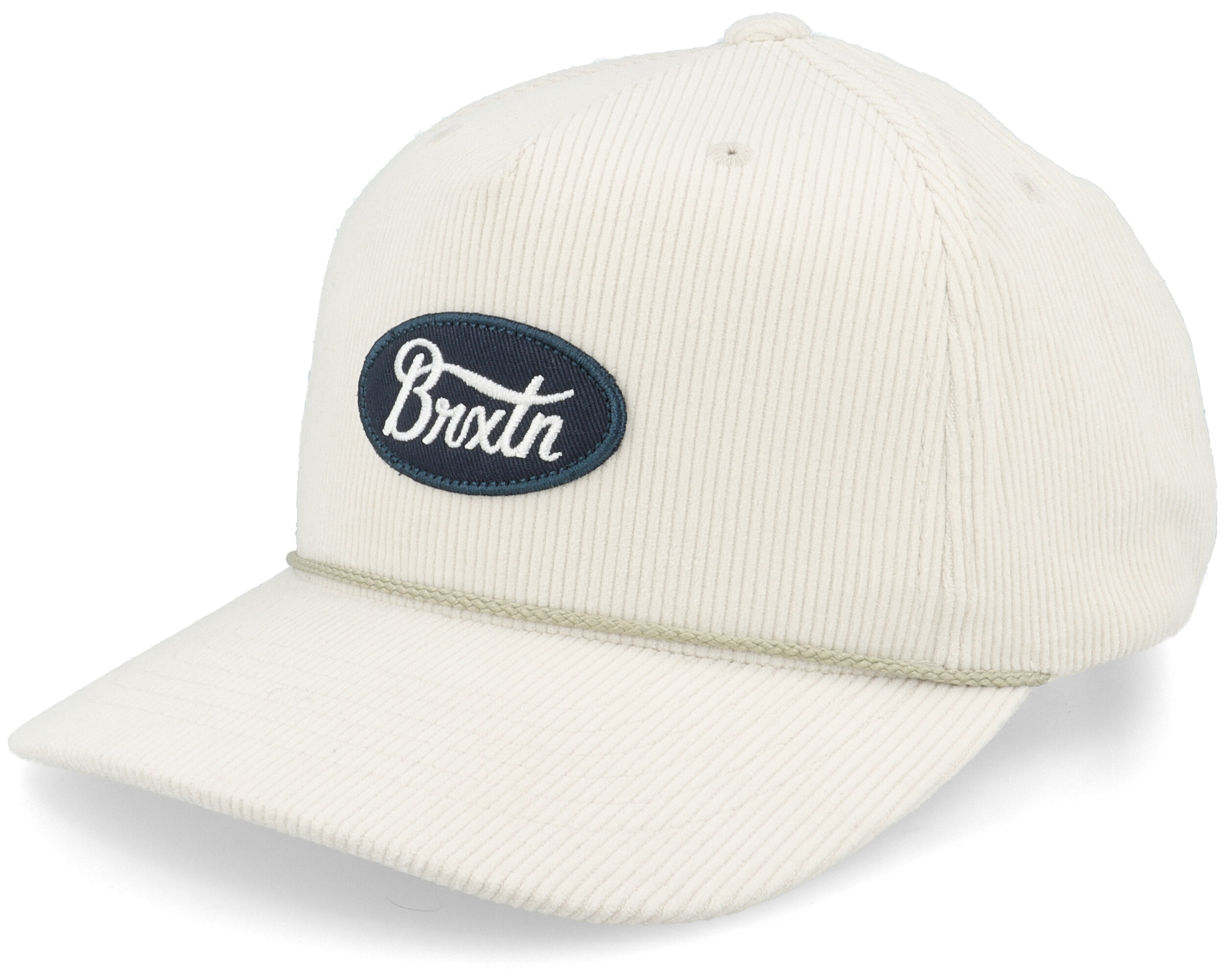 Parsons C Off White Adjustable - Brixton | Hatstoreworld.com