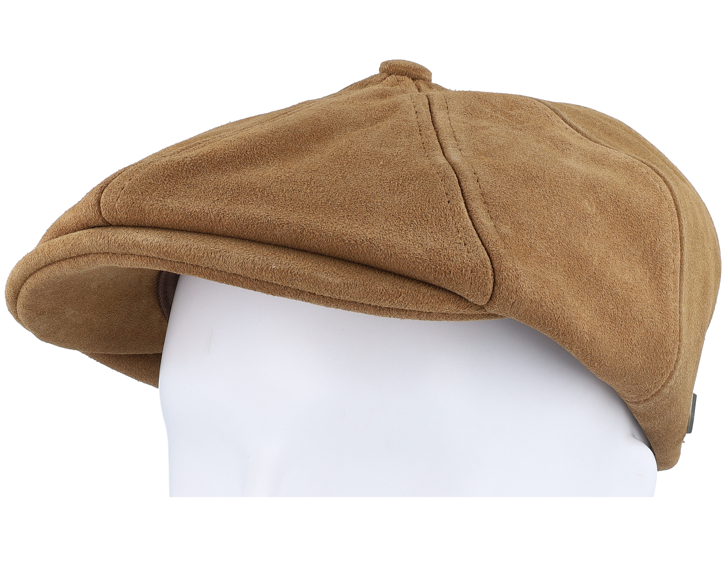 Brood Reserve Toffee Snap Newsboy Flat Cap - Brixton Cap | Hatstore.com