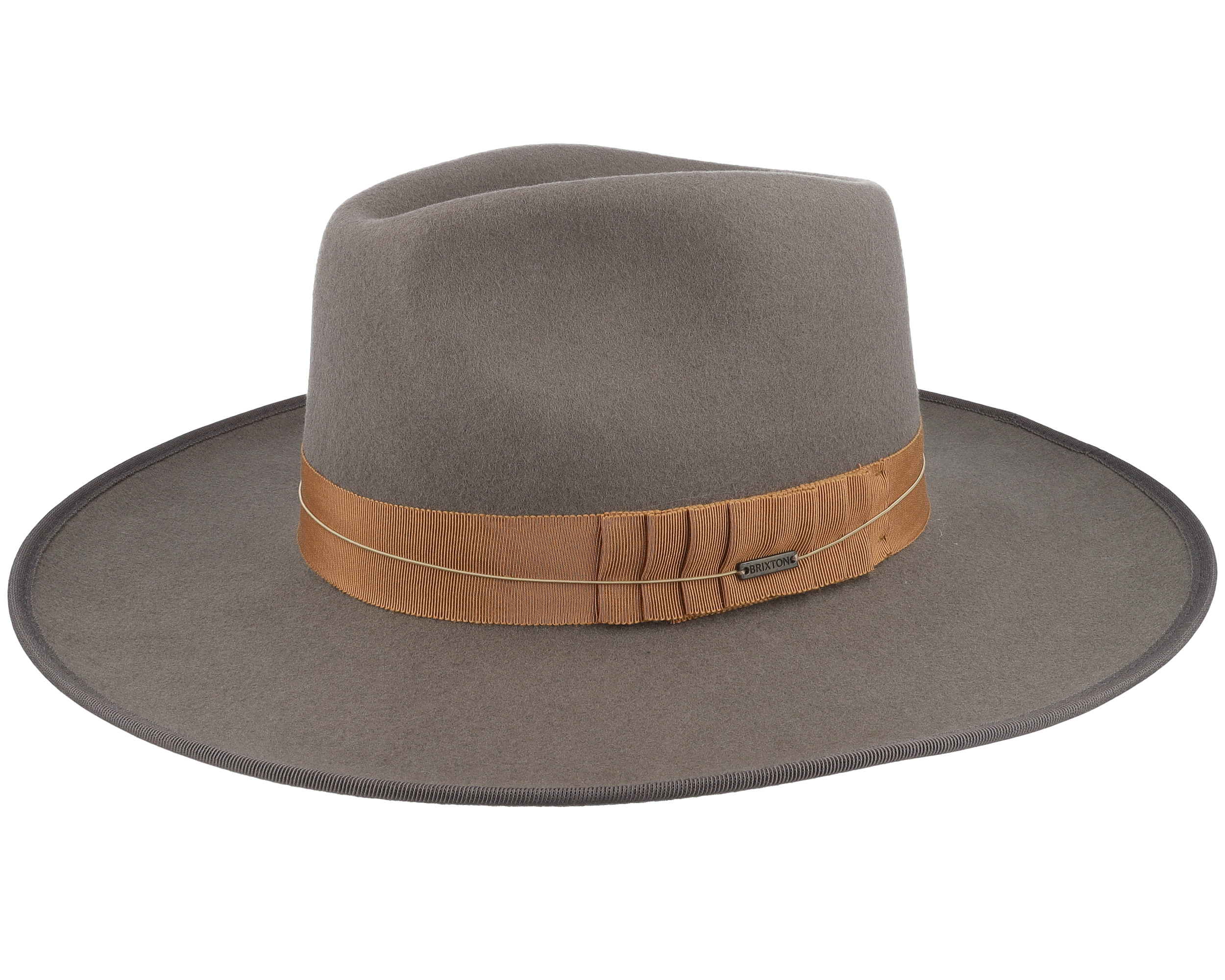 Reno Dark Green Fedora - Brixton | Hatstoreworld.com