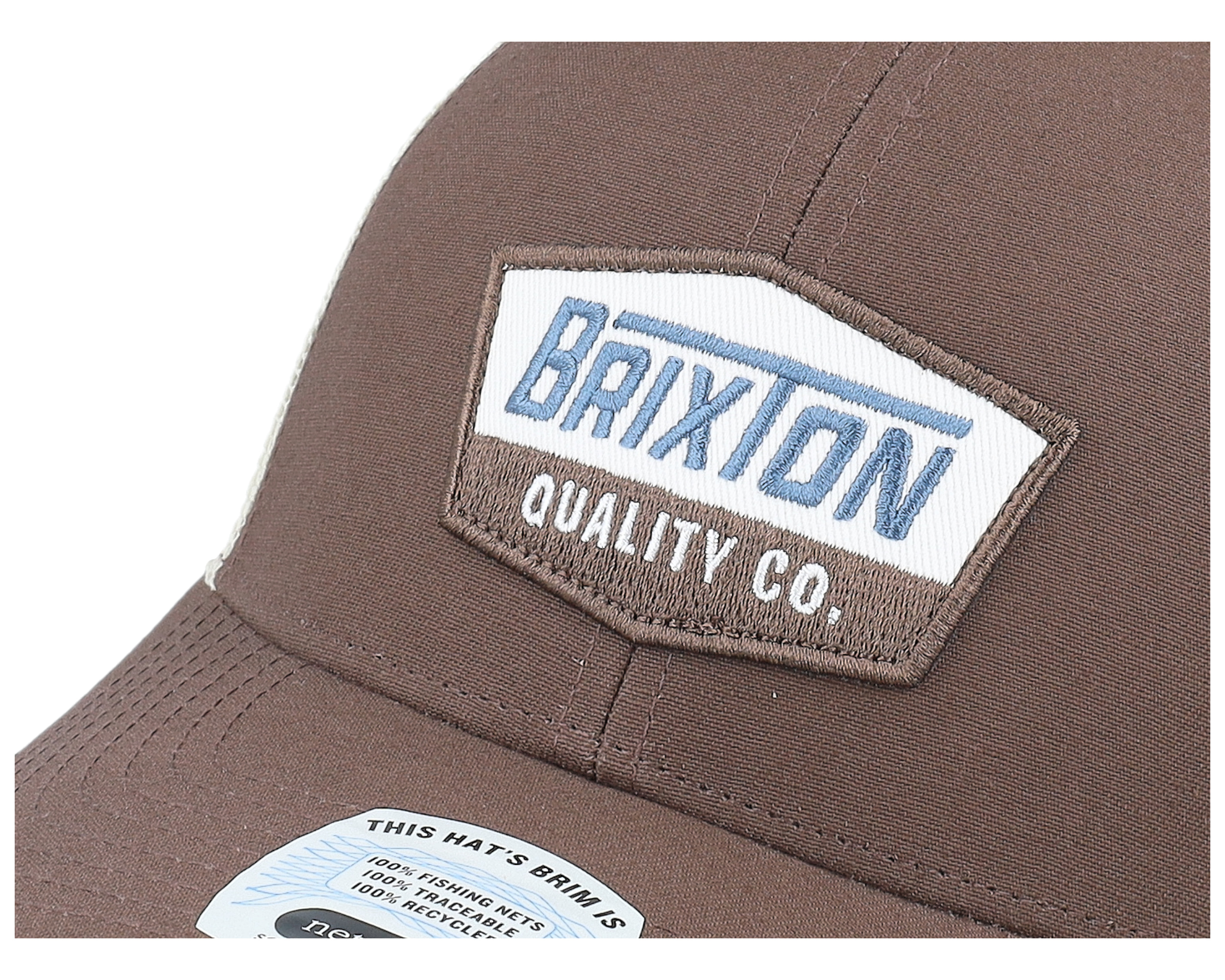 Regal Netplus Mp Hat Pinecone Brown Trucker - Brixton 棒球帽 | Hatstore.com