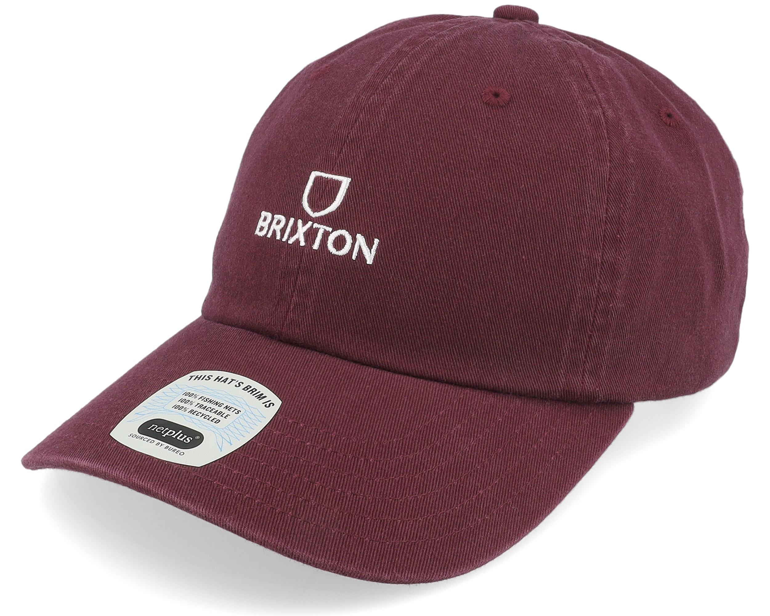 Alpha Low Profile Port Rinse Dad Cap - Brixton | Hatstore.com