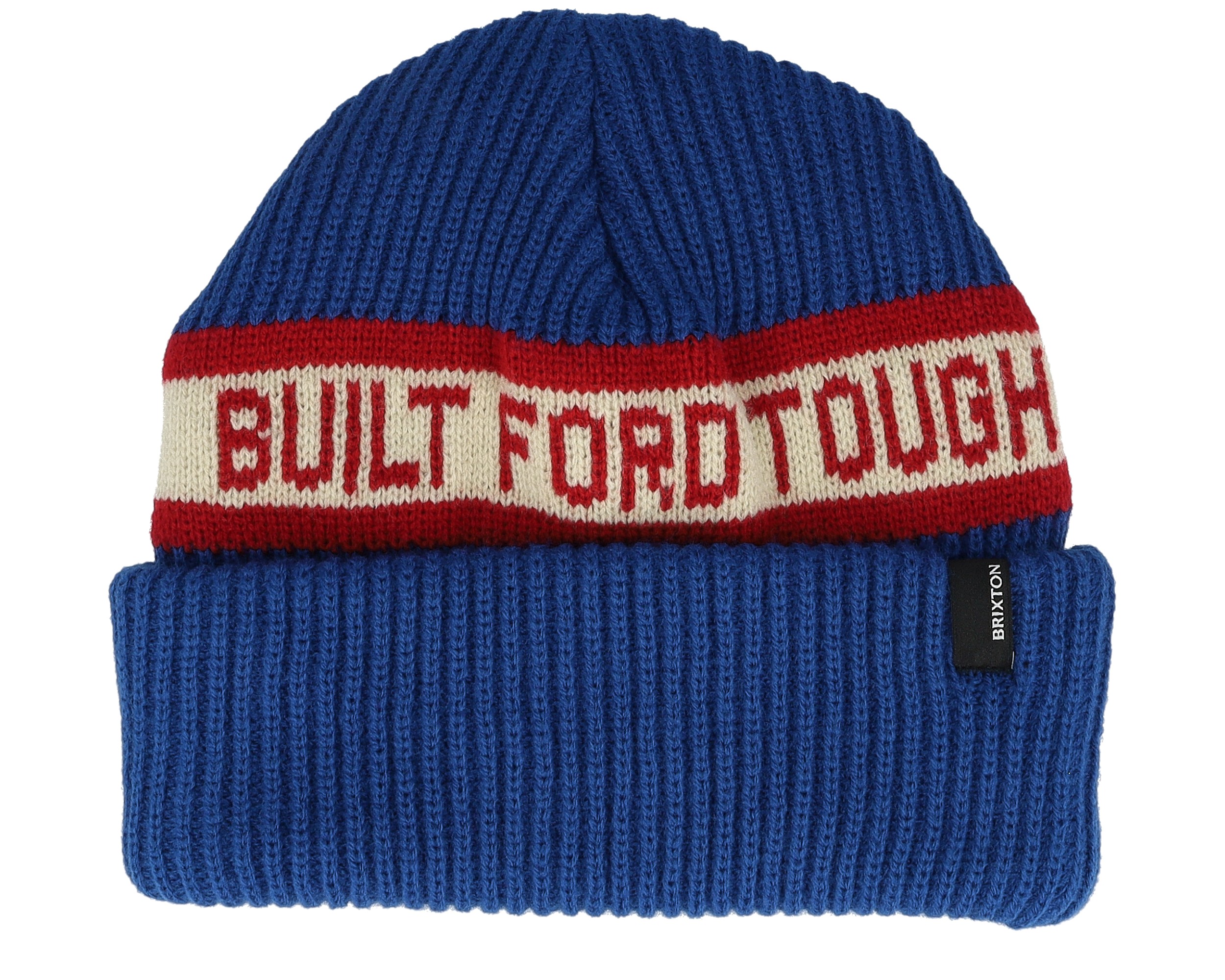 Ford Built Tough Beanie Ford Blue Cuff | Hatstoreworld.com