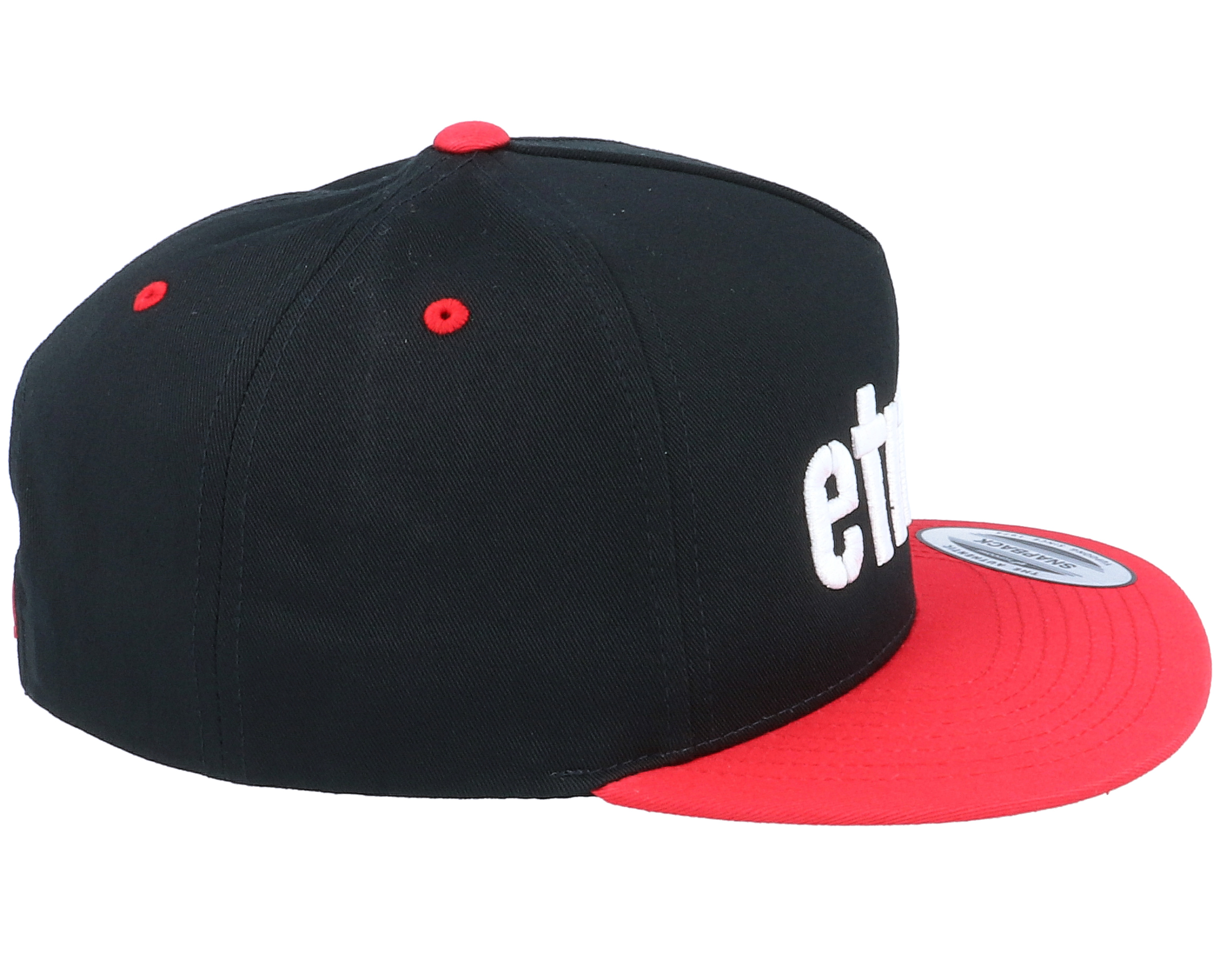 Corp Black/Red Snapback - Etnies cap | Hatstoreworld.com