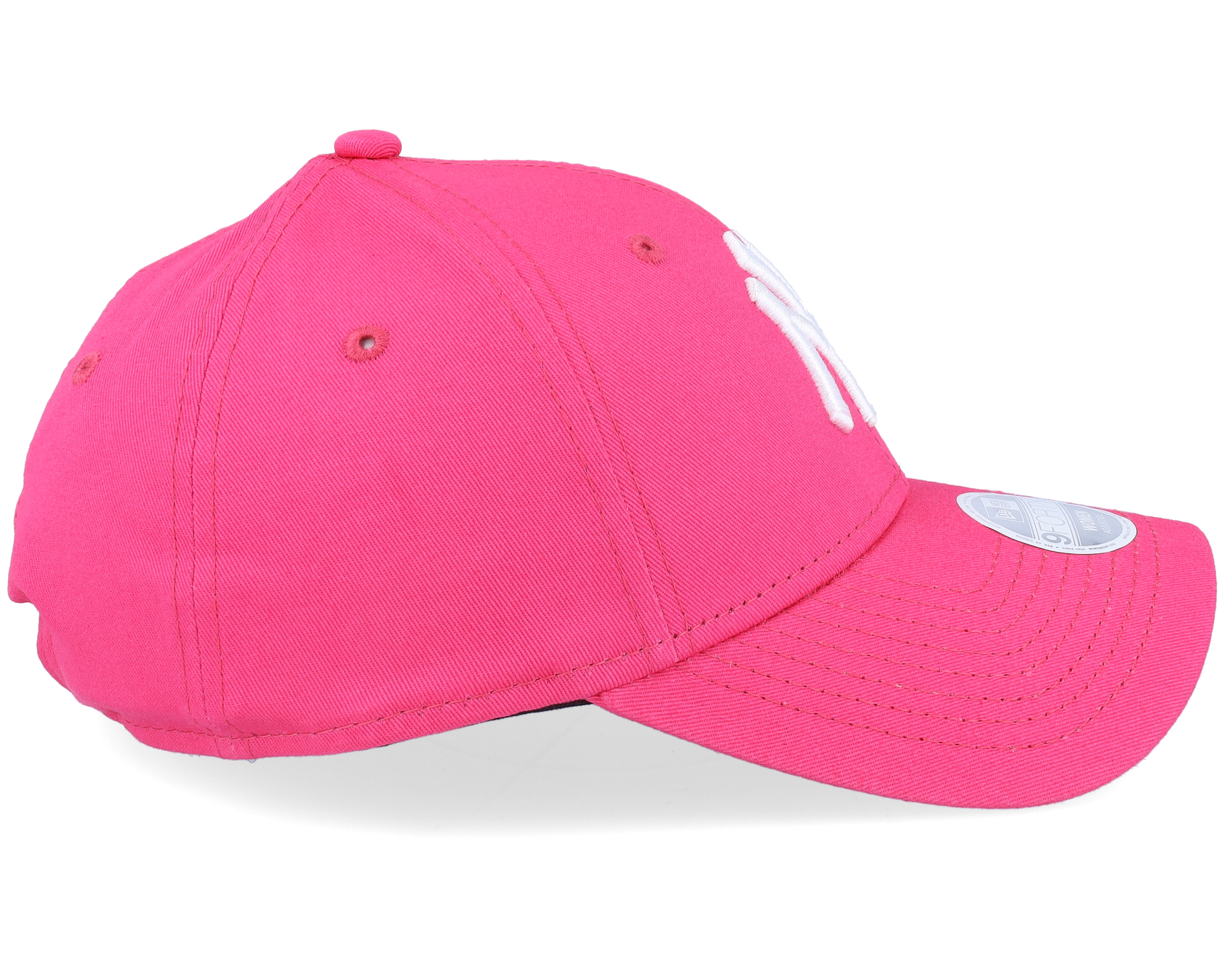 New York Yankees Womens Fashion Essential 9Forty Pink/White Adjustable ...