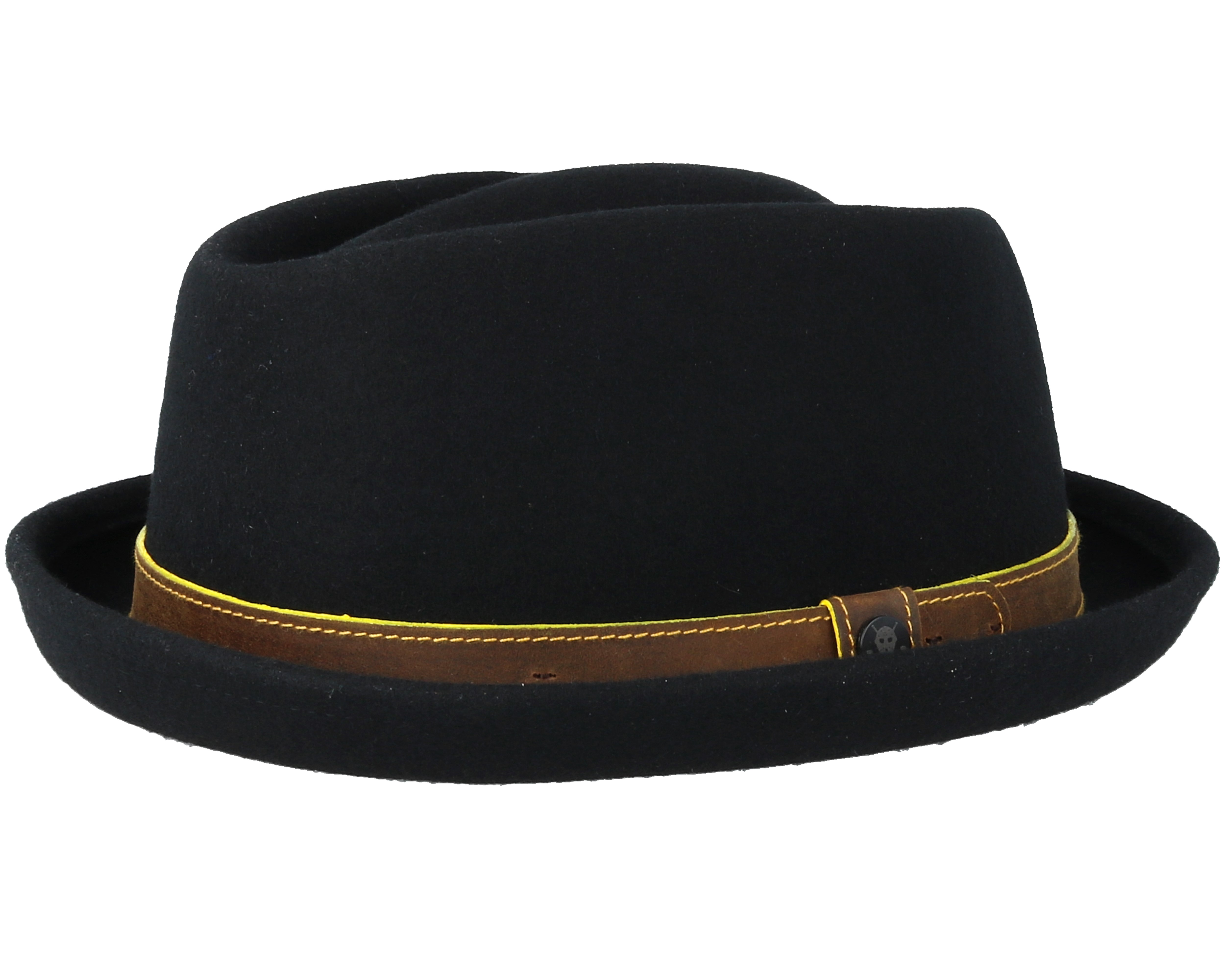 Manhattan Woolfelt Black | Hatstoreworld.com