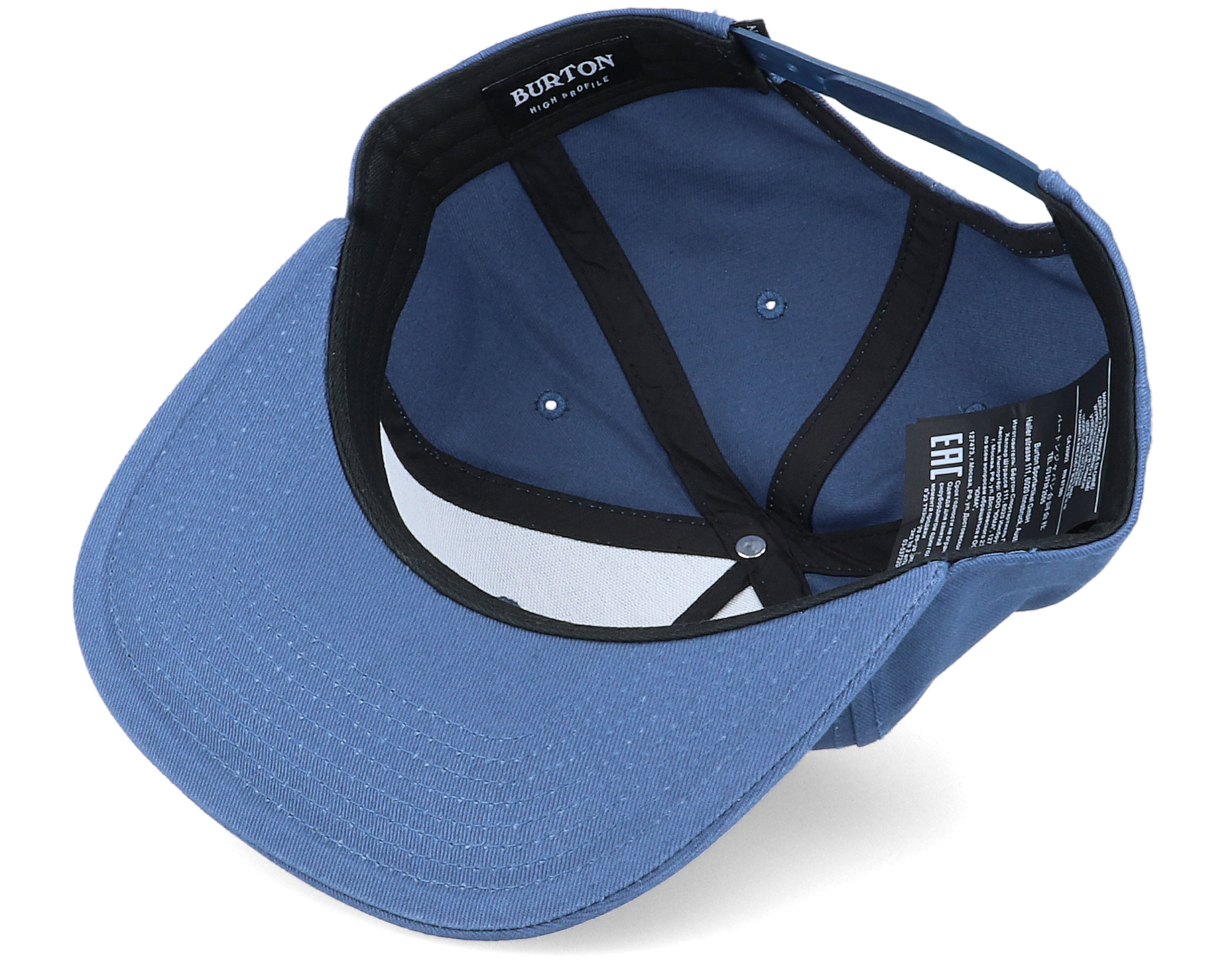 Underhill Dark Slate Blue Snapback - Burton cap | Hatstoreworld.com