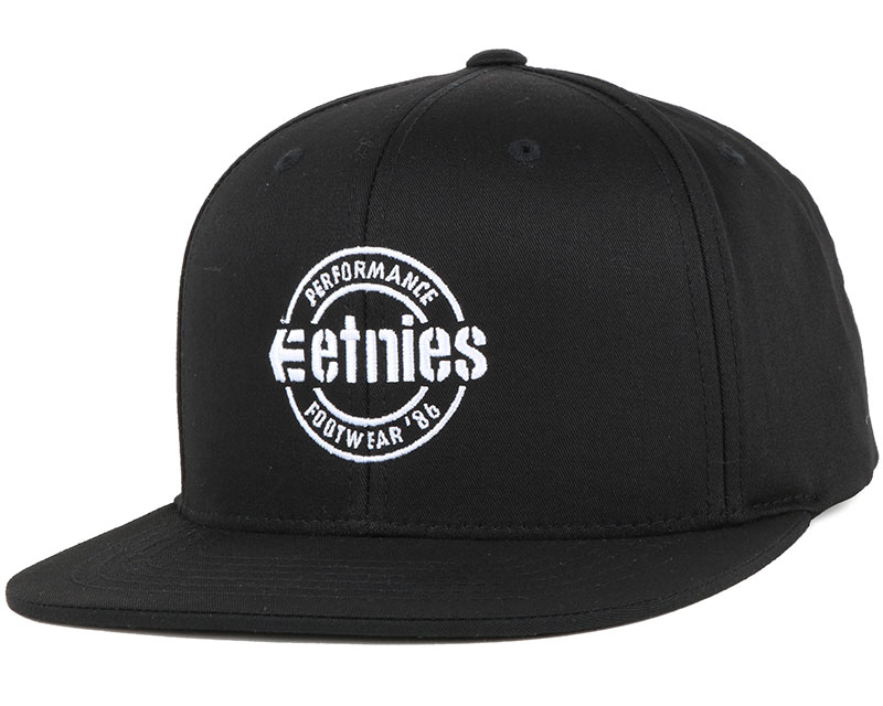 Logo Black Snapback | Hatstoreworld.com