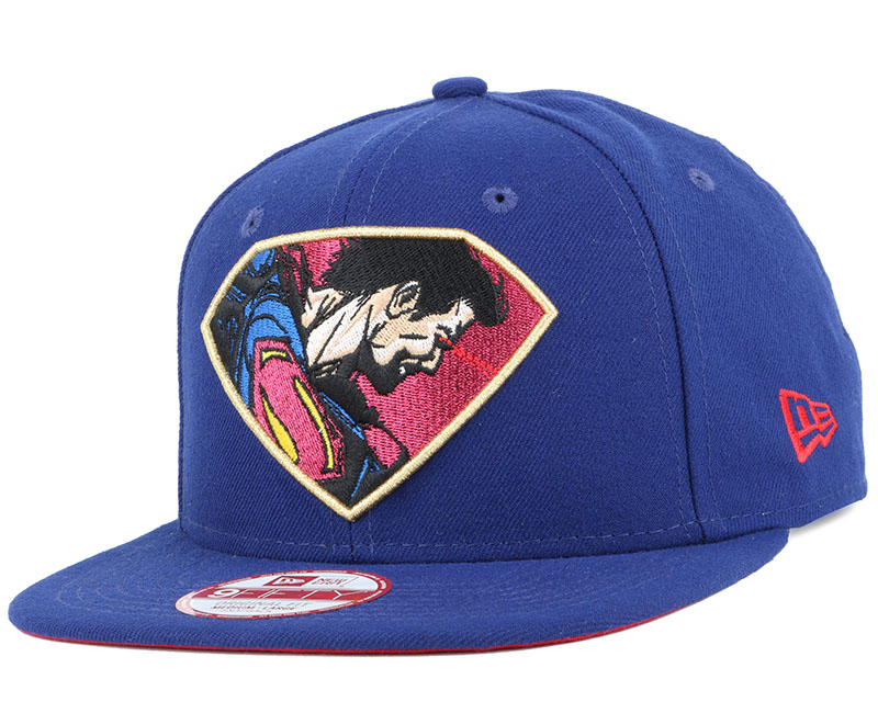 Superman Retroflect Blue 9Fifty Snapback | Hatstore.com