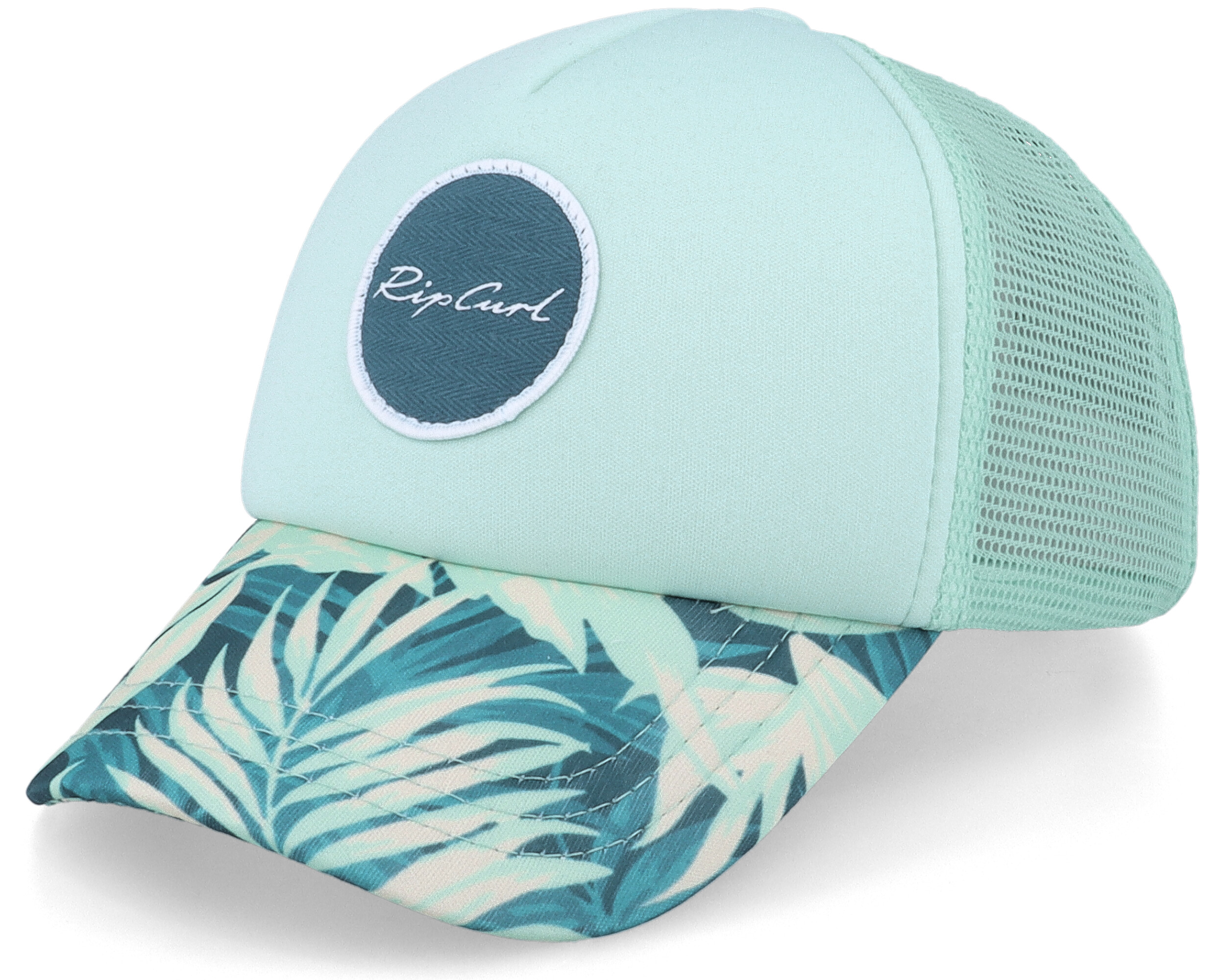 Girl Sun Rays Hat Real Teal Trucker - Rip Curl | Hatstoreworld.com
