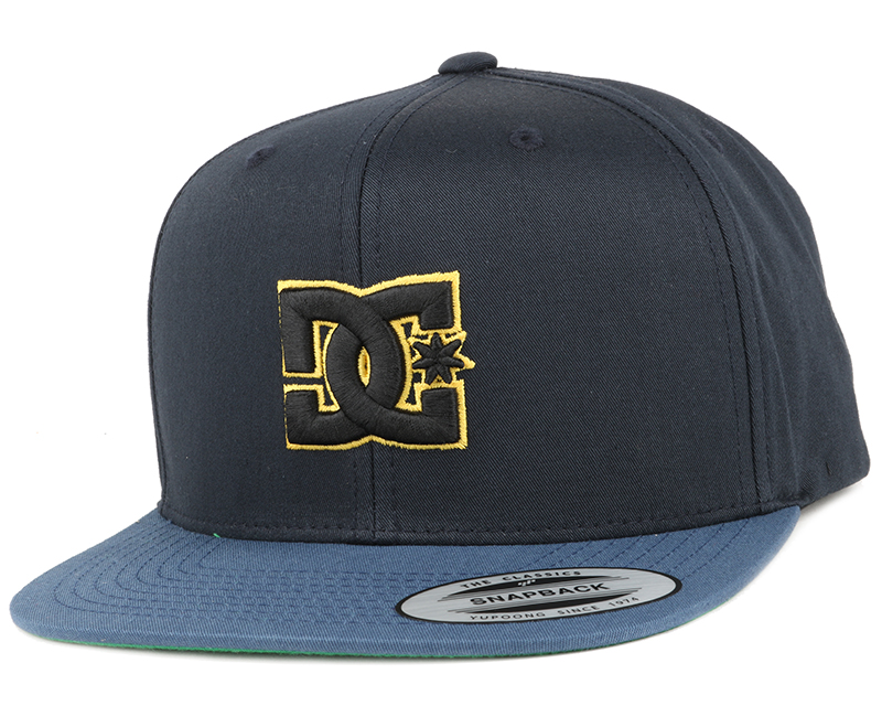 Snappy Blue Iris/Lemon Snapback - DC | Hatstoreworld.com