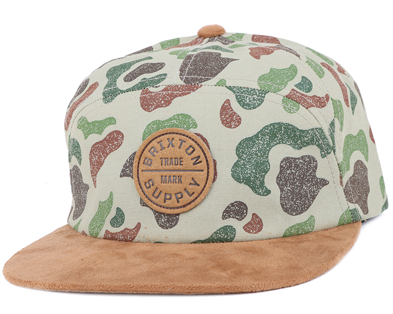 Oath Camo 7-Panel - Brixton cap | Hatstoreworld.com